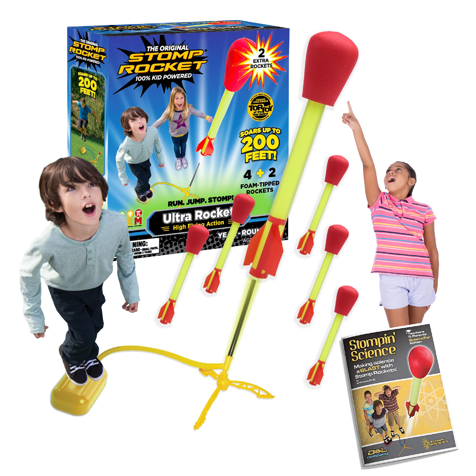 Stomp Rocket The Original Ultra Rocket Launcher With Ultra Refill ...