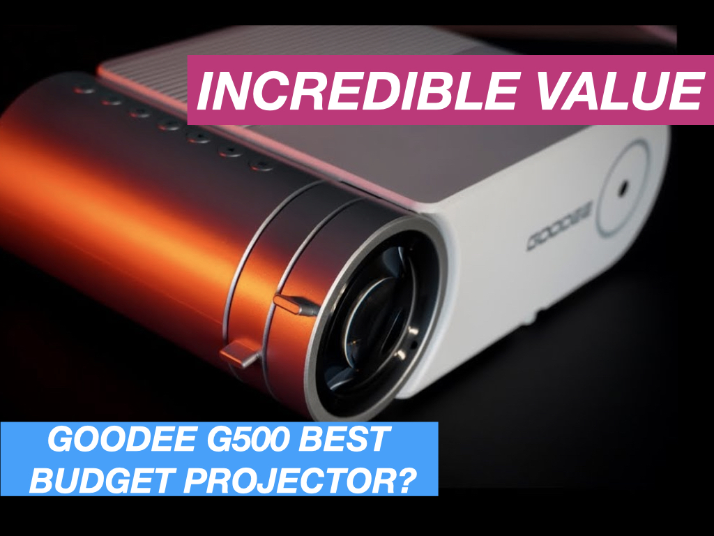 Watch A Really Great Budget Projector | Goodee G500 on Amazon Live