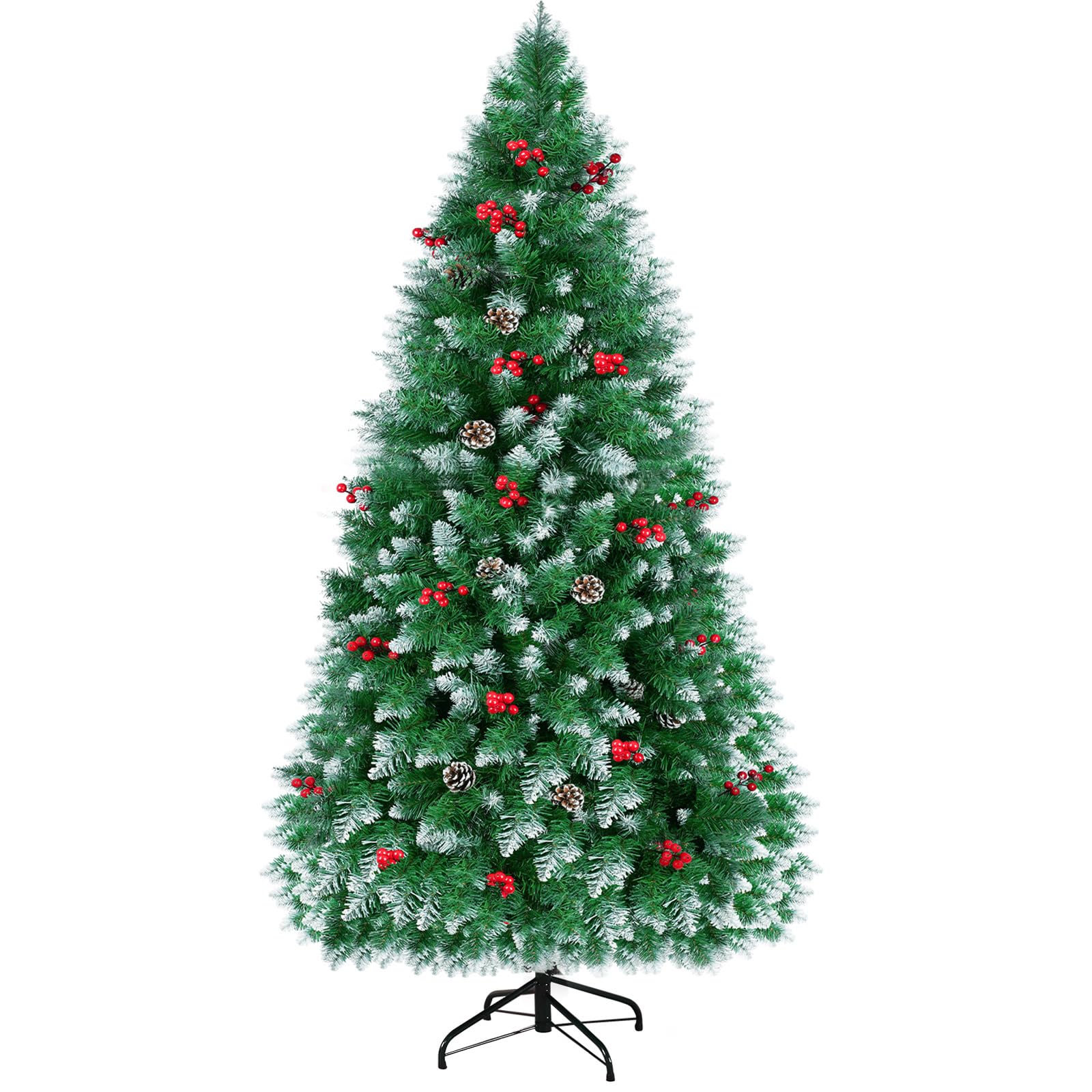 6ft Artificial Christmas Tree Arbre de Noel: Sapin de Noel with 800 ...