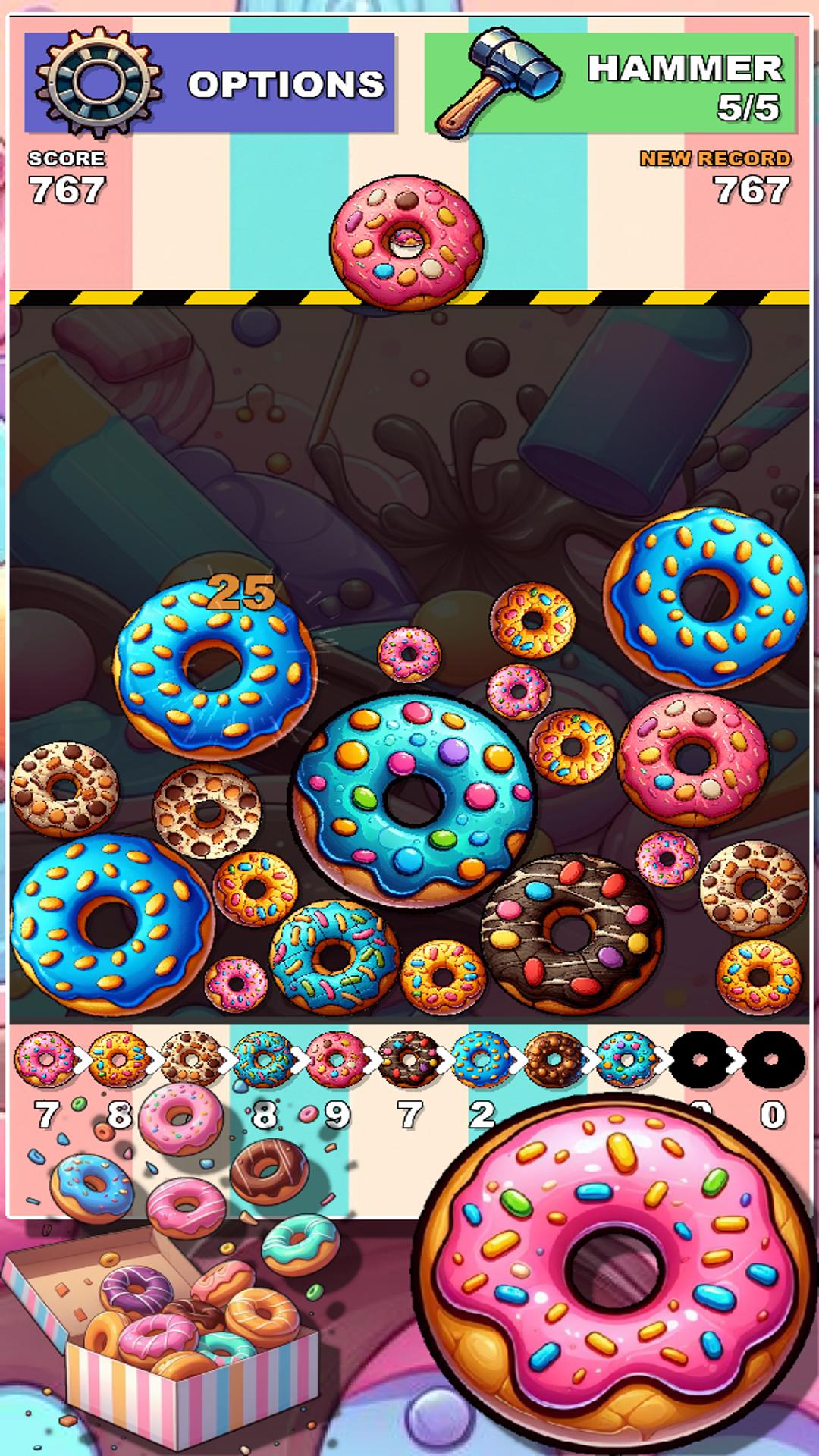 Merge Donuts - Puzzles for children / kids - [2,3,4,5,6,7,8,9,10 years ...