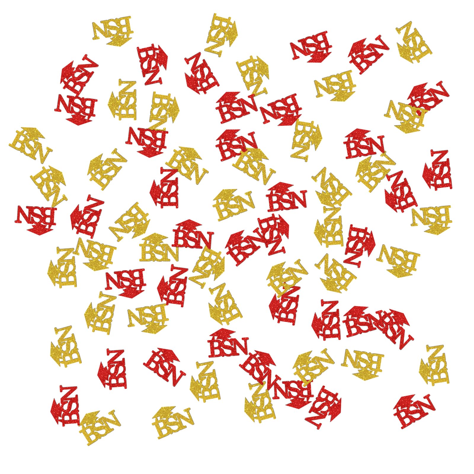 Amazon.com: Congrats BSN Confetti Glitter, RN BSN Graduation Table ...