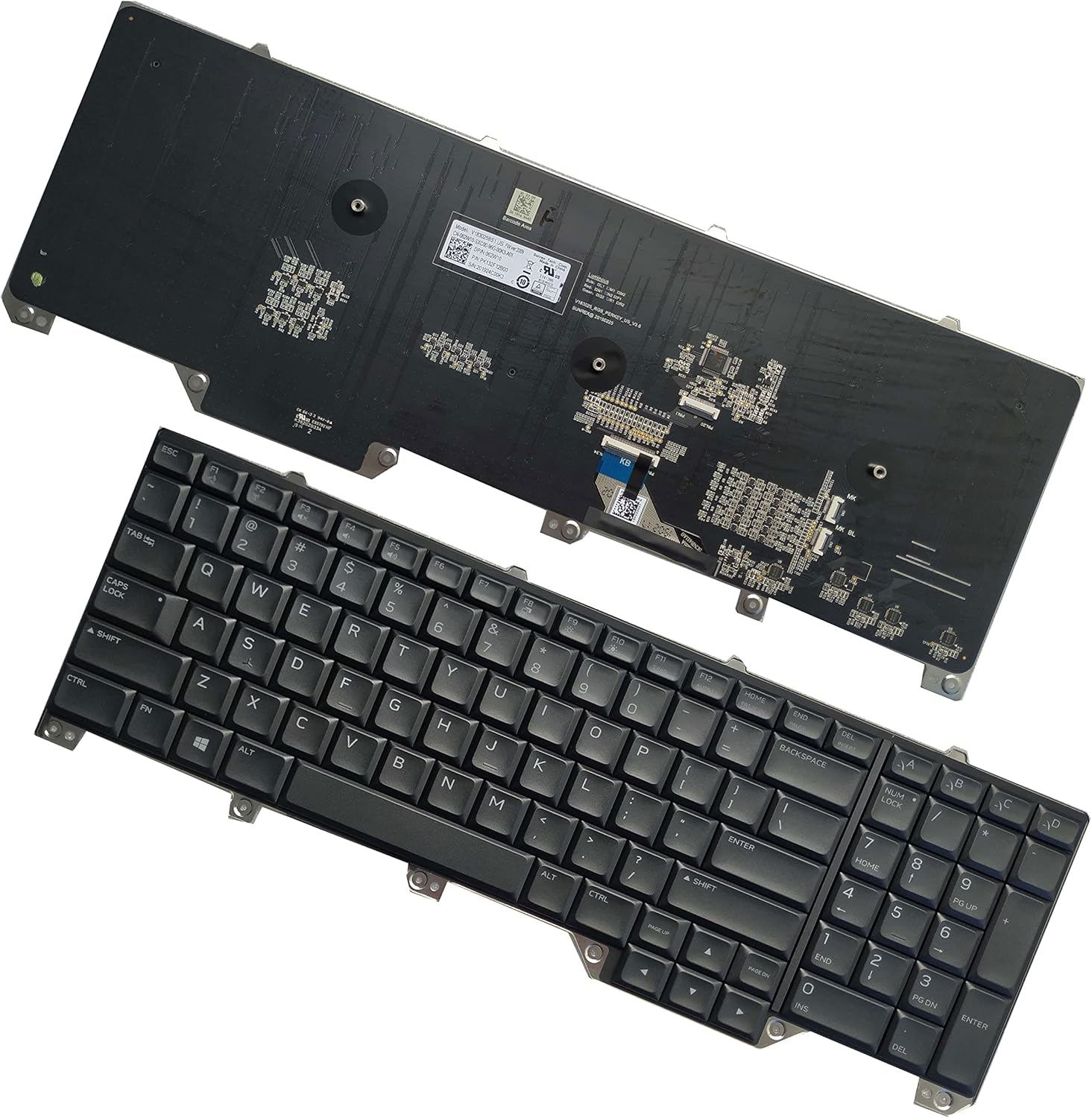 Amazon.com: Laptop Replacement Keyboard Compatible for Dell Alienware ...