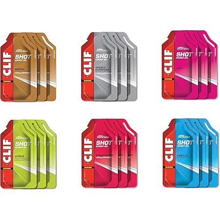 Amazon.com: CLIF SHOT - Energy Gels - Chocolate Flavor - Non-GMO - Non ...