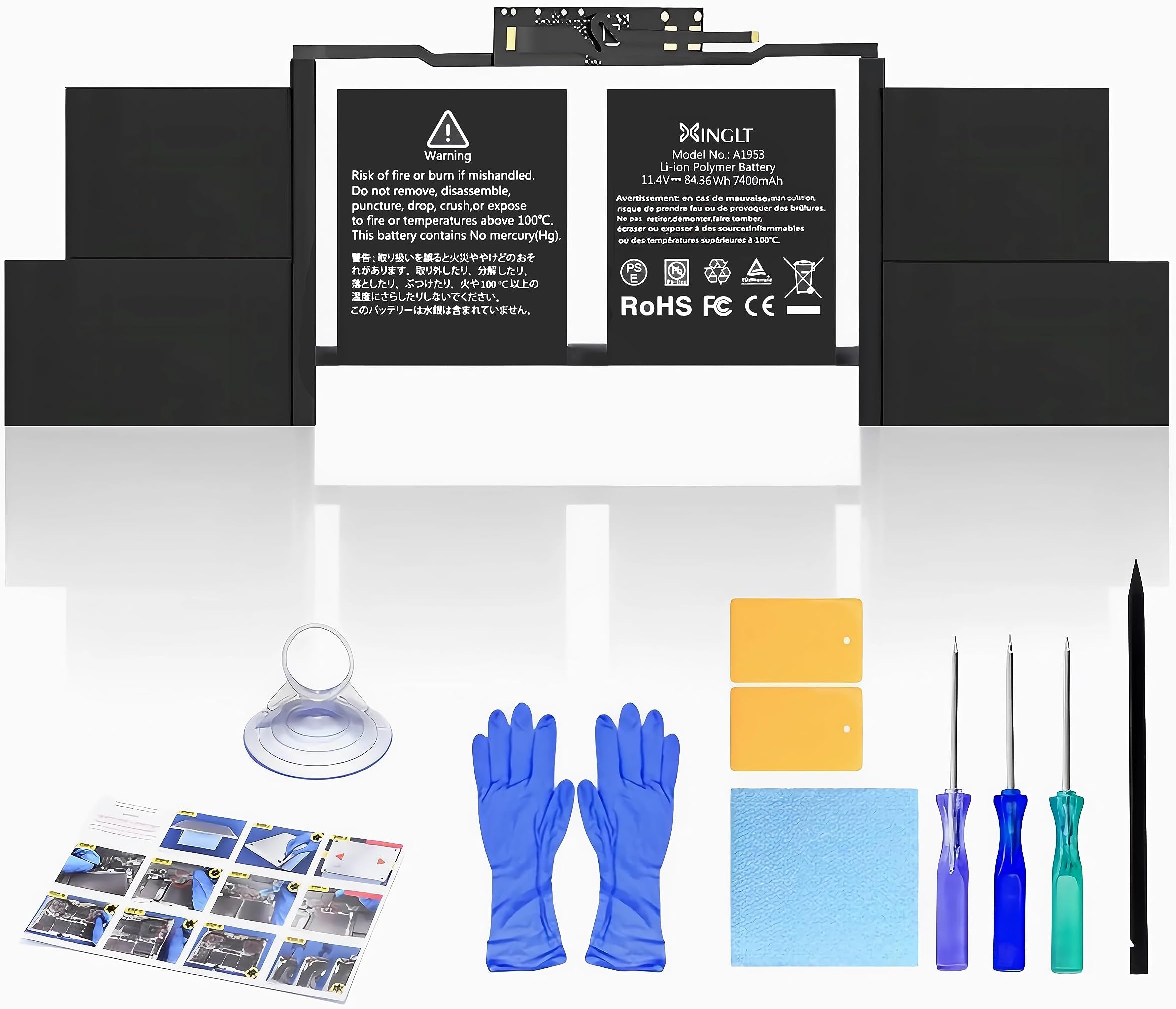 Amazon.com: Fancy Buying A2113 A2141 Laptop Battery Compatible with ...