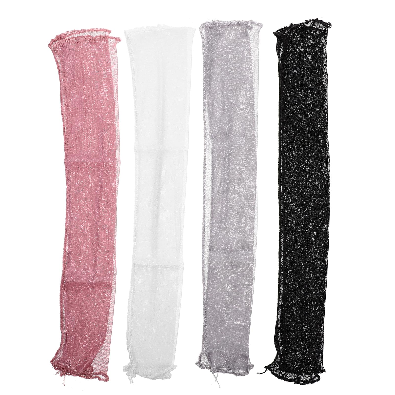 Hemobllo 4 Pairs Women Lace Arm Sleeves - Fingerless Arm Sleeves ...