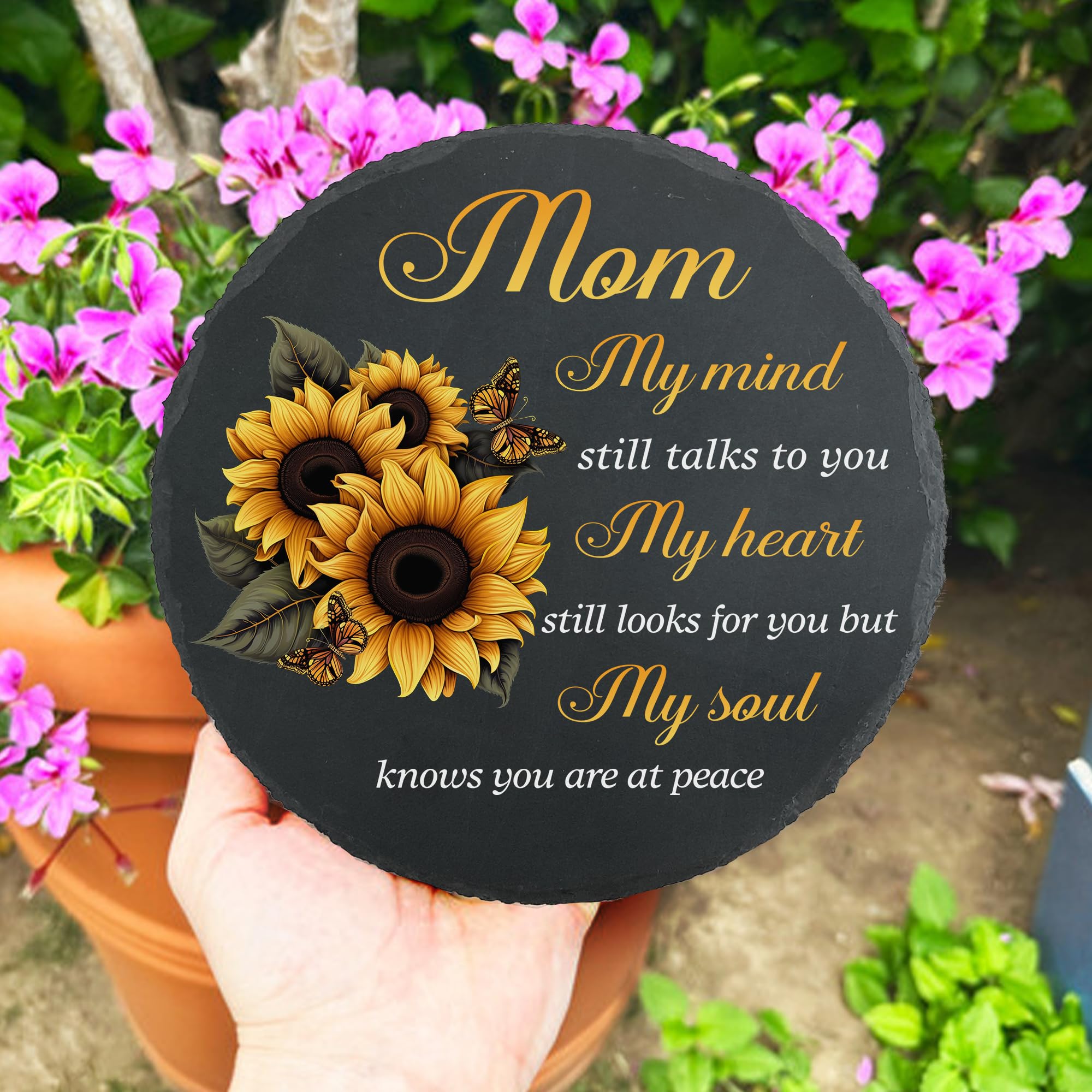For Mom Memorial Stepping Stones