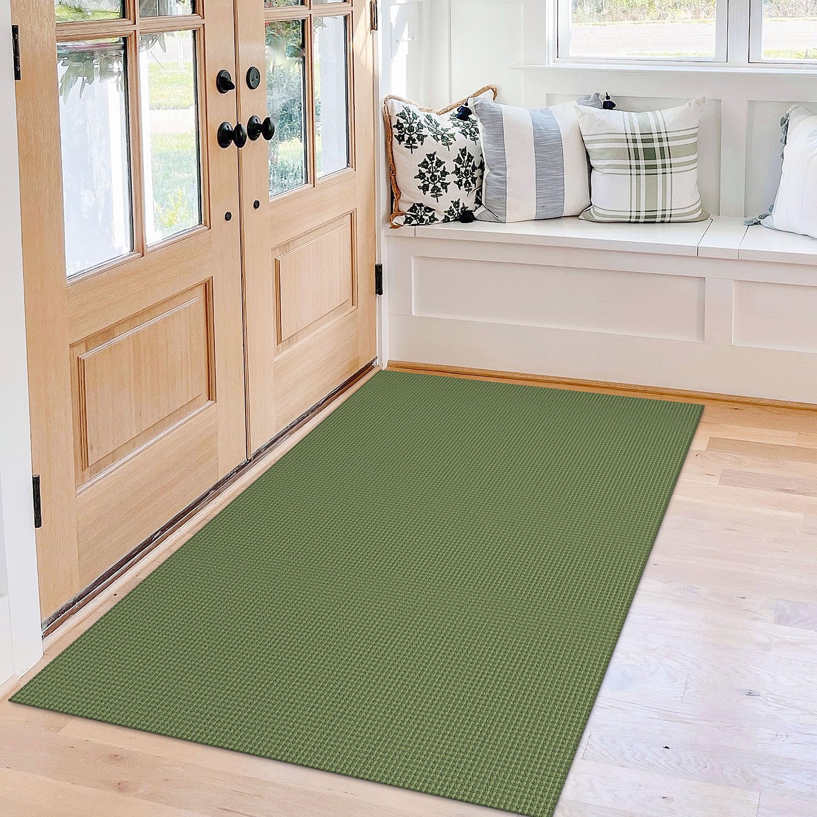 Amazon.com: KOZYFLY Boho Rugs for Entryway 3x5 ft Washable Front Door ...