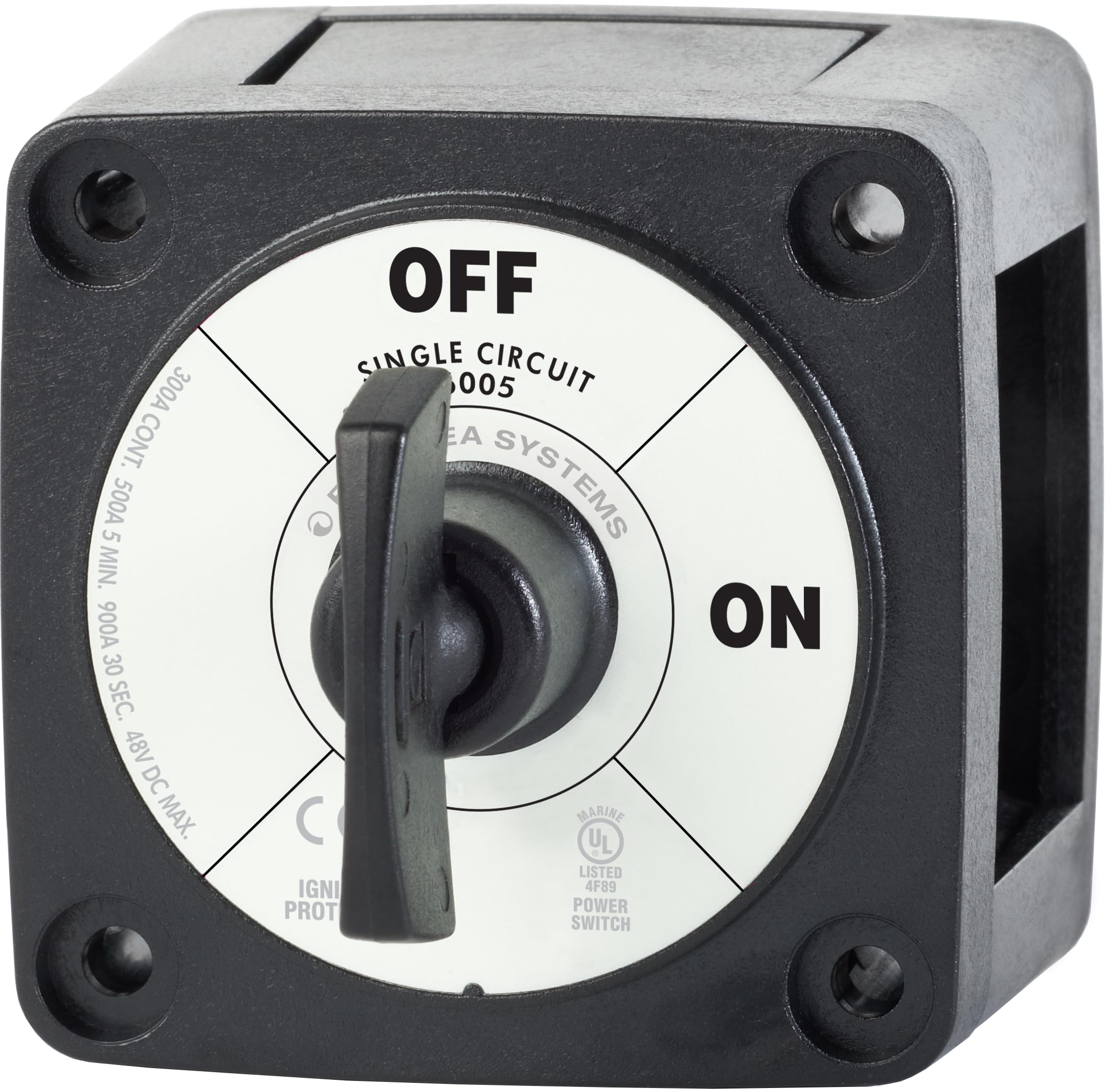 Snapklik.com : Blue Sea Systems On/Off Battery Isolator Switch