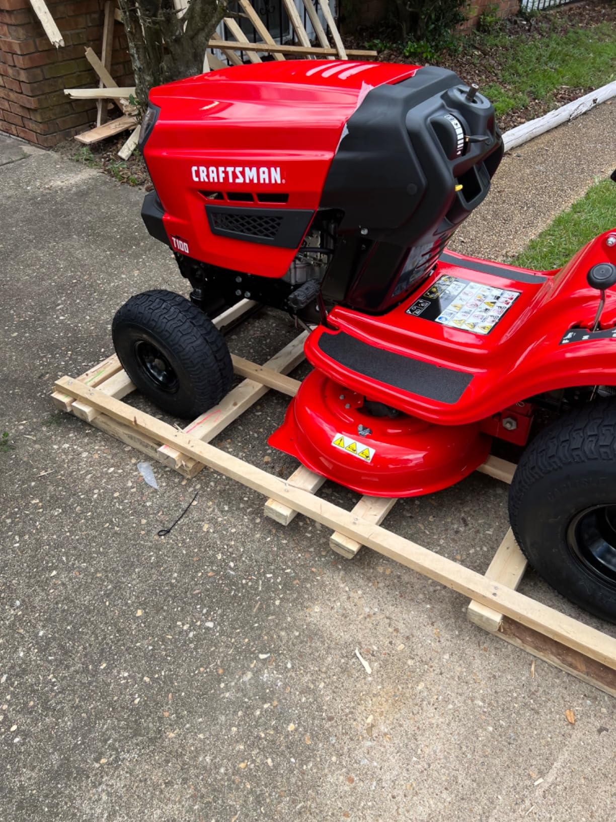 $64/mo - Finance Craftsman 36" Gas Riding Lawn Mower with 11.5 HP ...