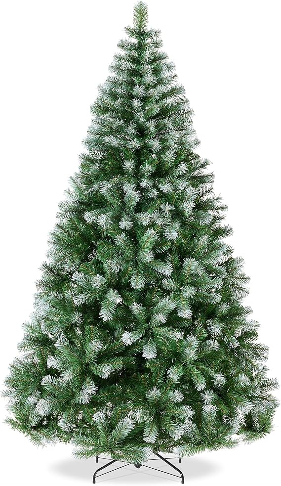 Amazon.com: Best Choice Products Artificial Christmas Tree, 6ft Premium ...