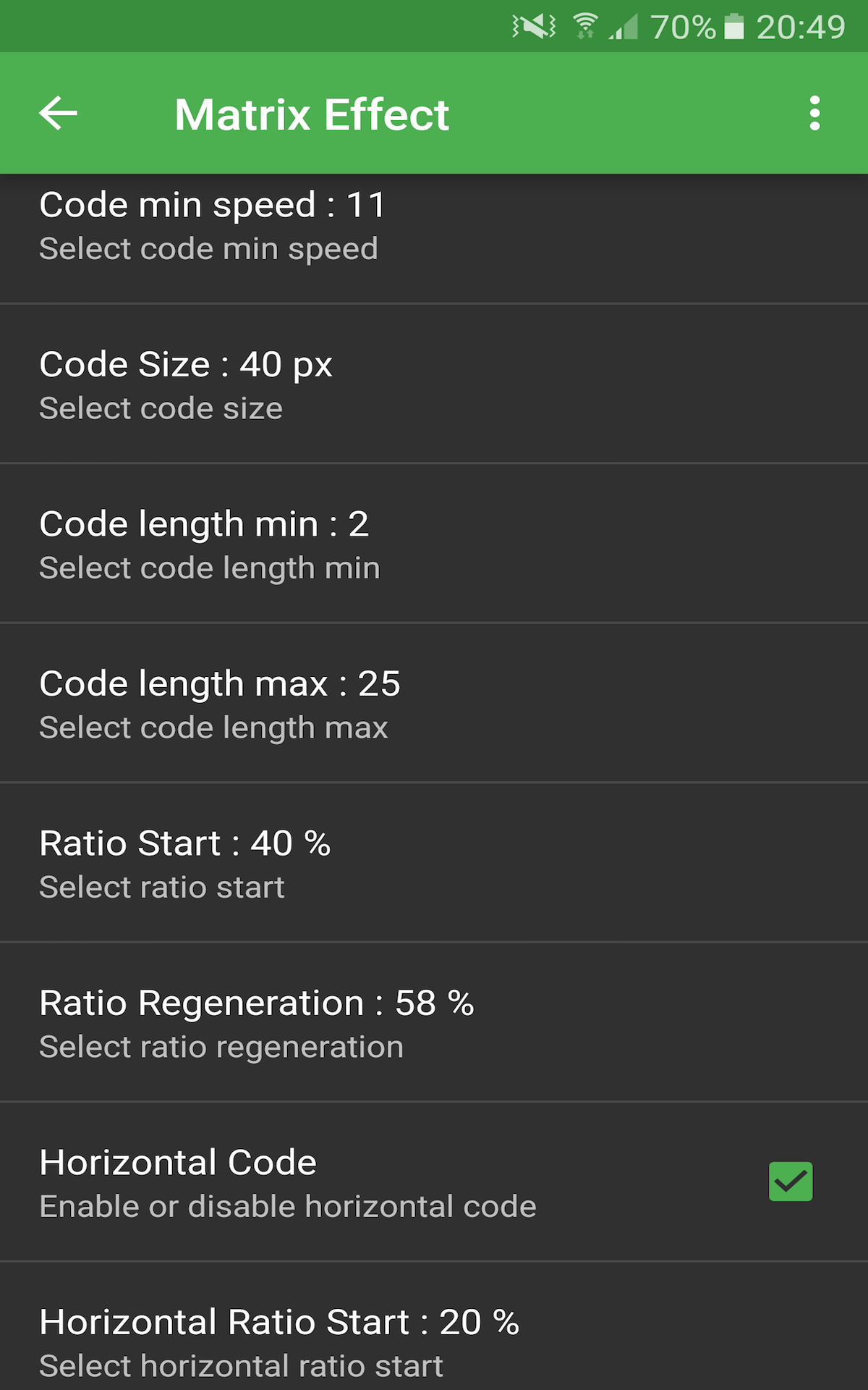 Matrix Effect Live Wallpaper - App on Amazon Appstore