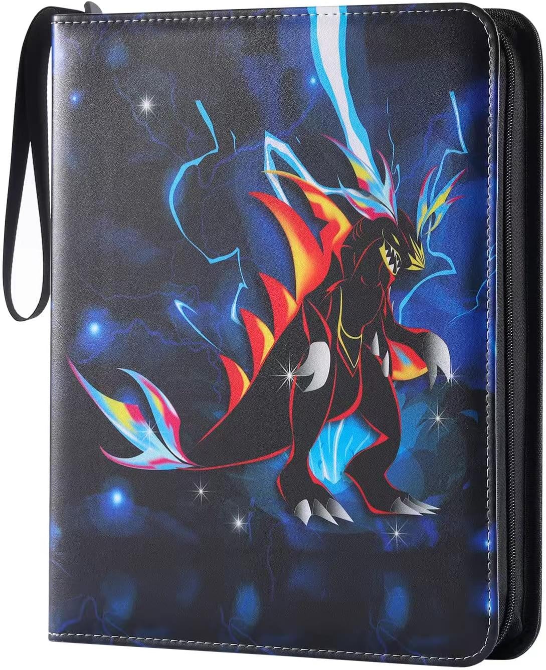 Amazon.com: Card Binder for Pokemon cards - 4-Pocket Holder for Trading ...