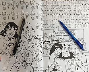 Amazon.com: Archie's Coloring Book: 9781682559345: Archie Superstars: Books