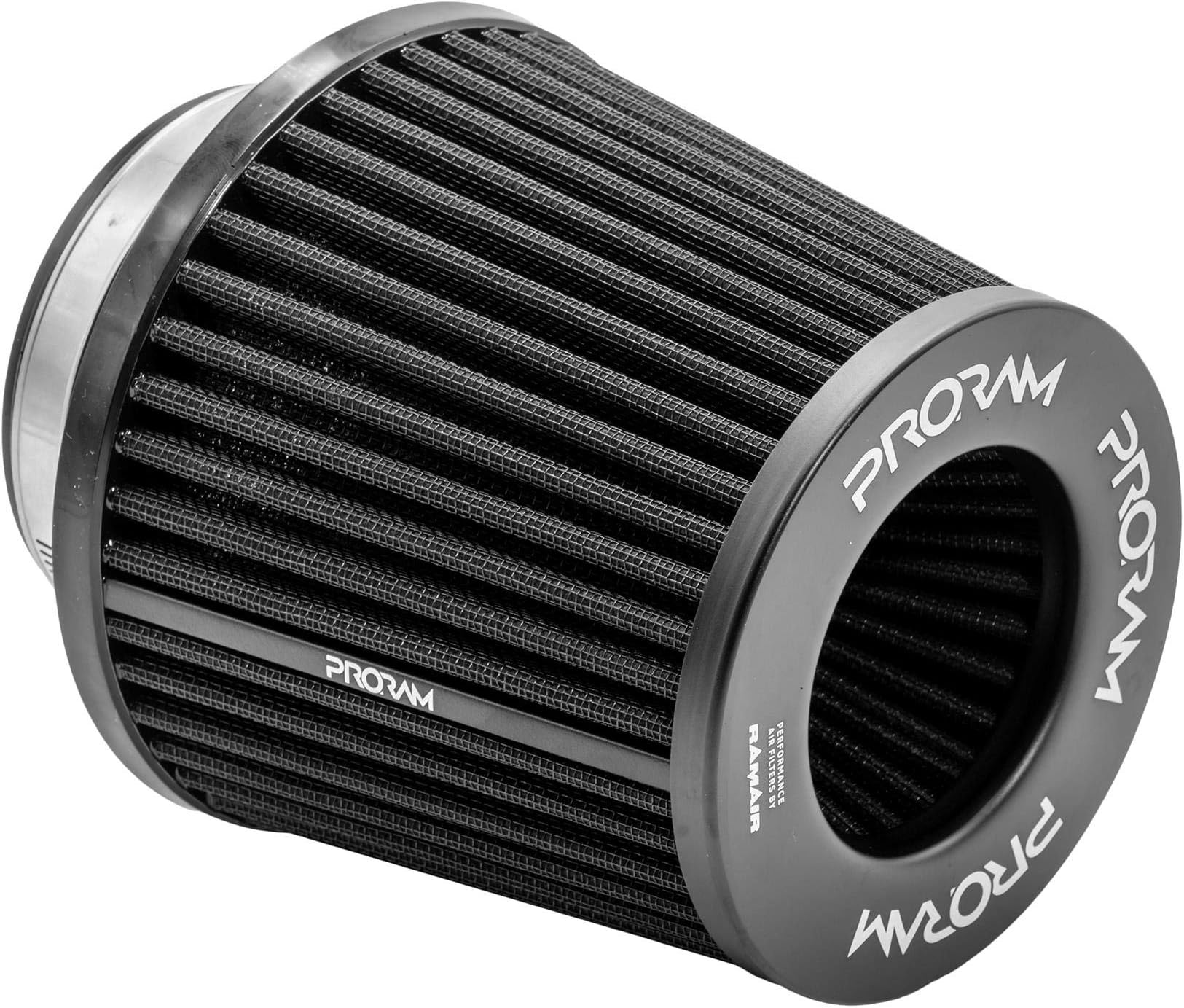 Ramair Performance Pleated Universal 3" 76mm ID Neck Performance High ...