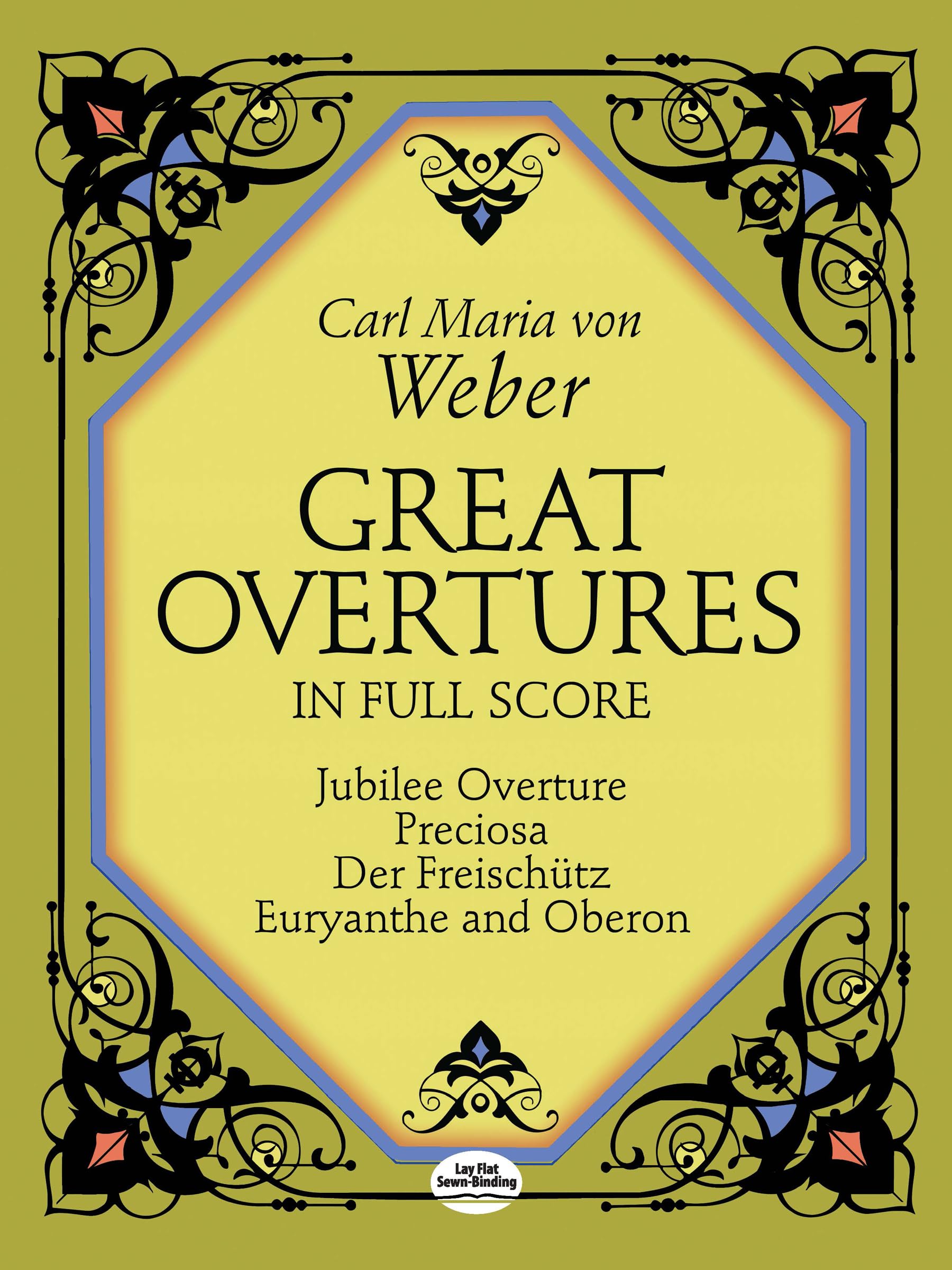 Great Overtures in Full Score (Dover Orchestral Music Scores): Weber ...