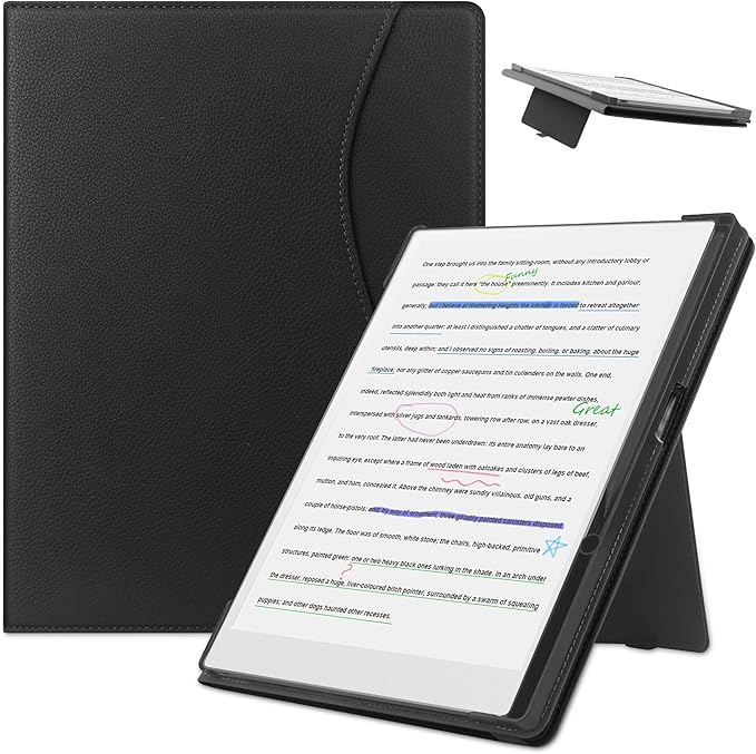 KuRoKo Stand Case for Remarkable Paper Pro Color Tablet Case 11.8” 2024 ...