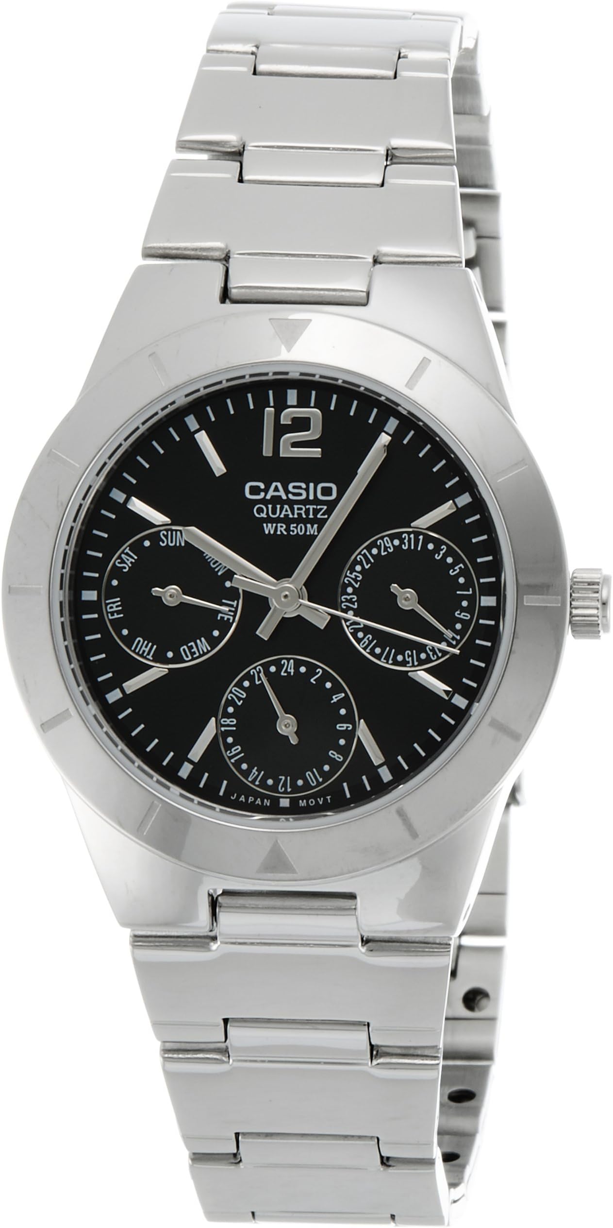 Casio Enticer Black Dial Women's Watch - LTP-2069D-1AVDF (A378 ...