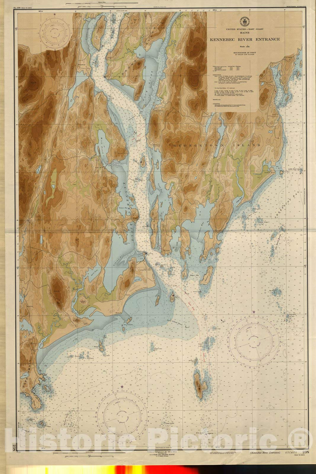 Kennebec River Map