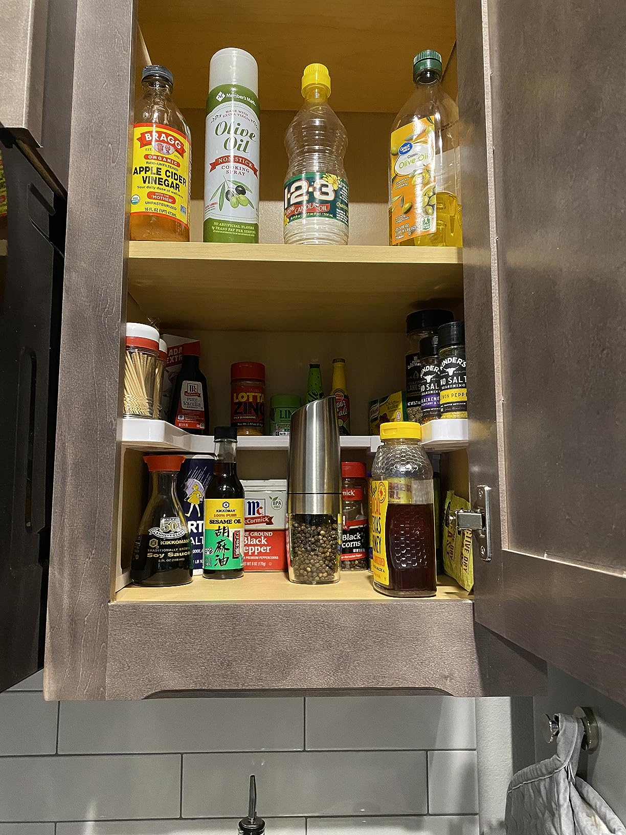 $7/mo - Finance Spicy Shelf Deluxe - Expandable 2 Tiered Spice Rack ...
