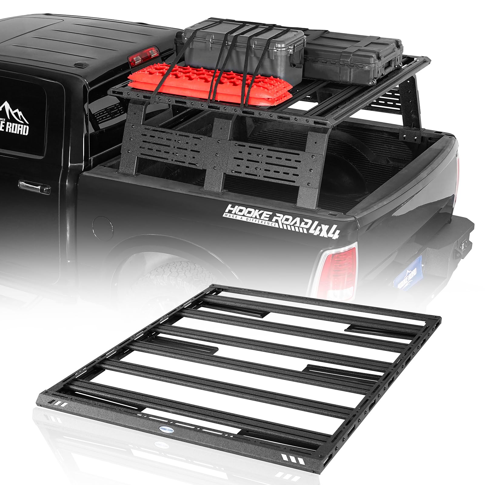 Hooke Road Full Size Truck Bed Rack Platform Roof Rack | Desertcart ...