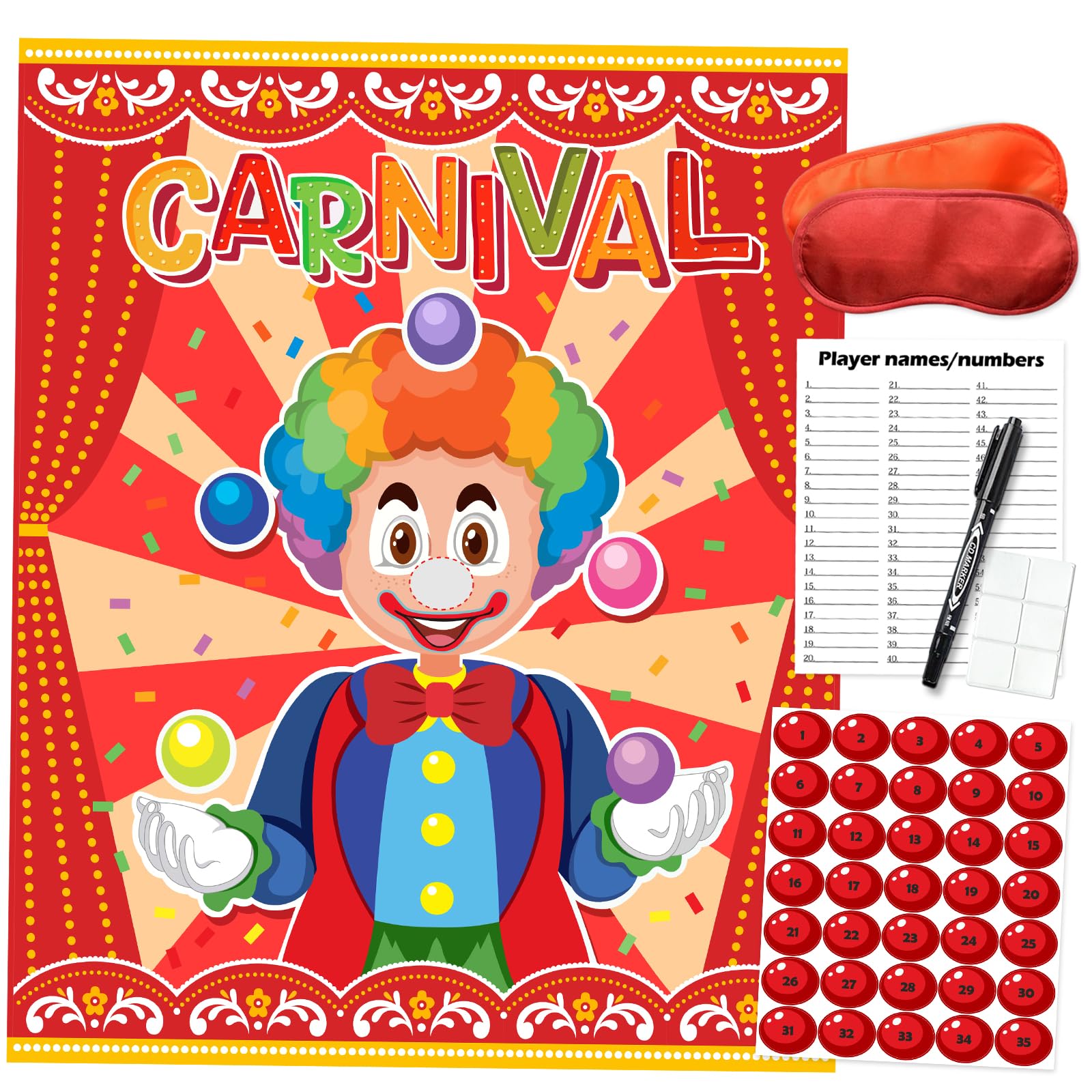 Printables Carnival Theme Games My Kids' Joint Big Top Circus Carnival