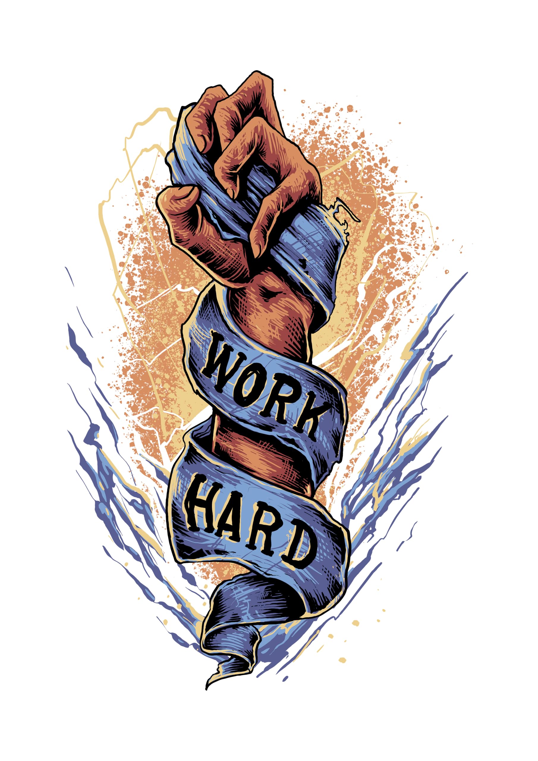 Hard Work Logo
