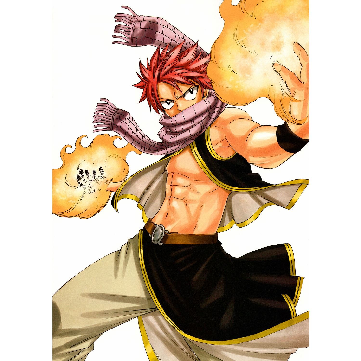 Natsu Dragneel Drawing With Fire
