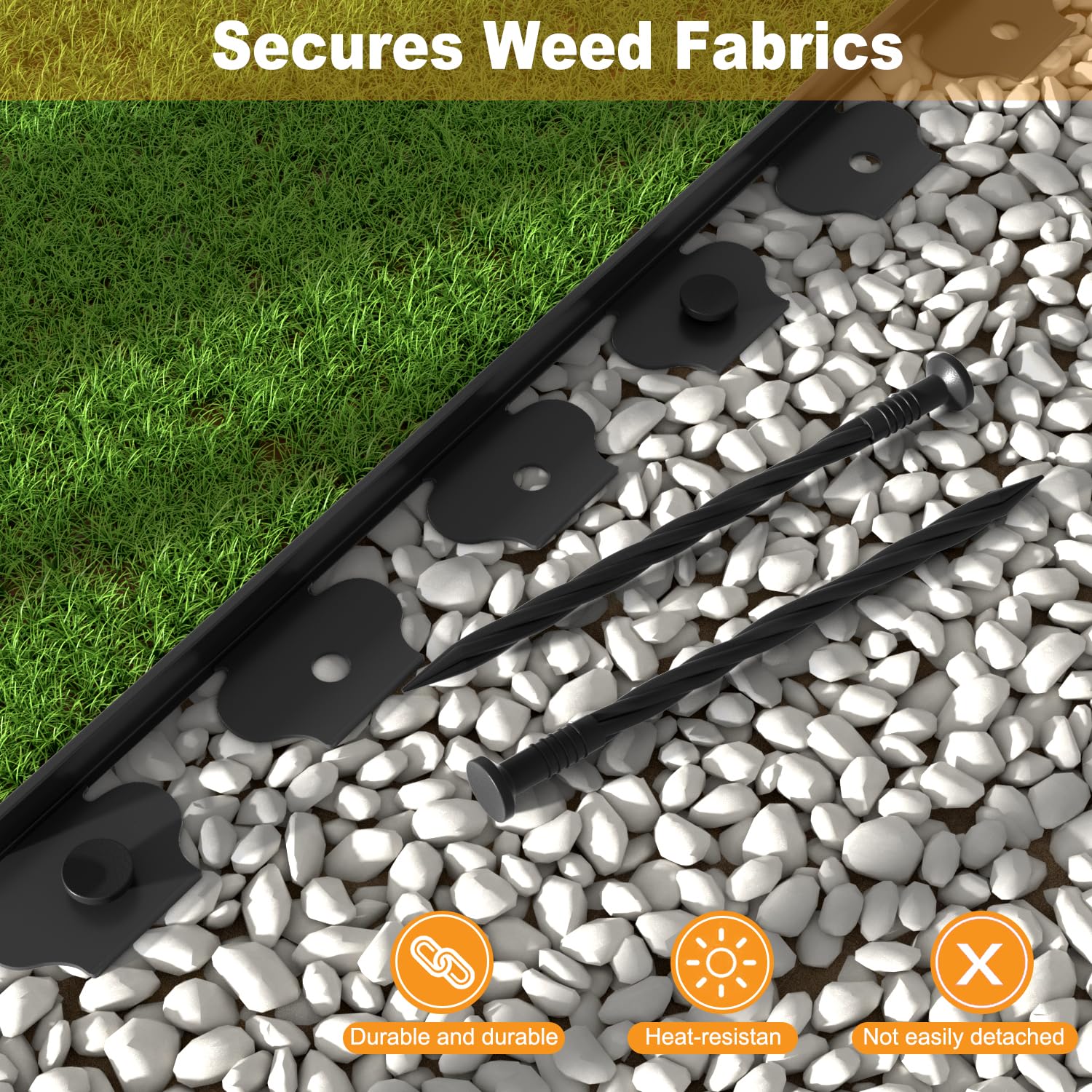 Snapklik.com : Meboyz Landscape Edging Border Kit Includes 100 Ft Of ...