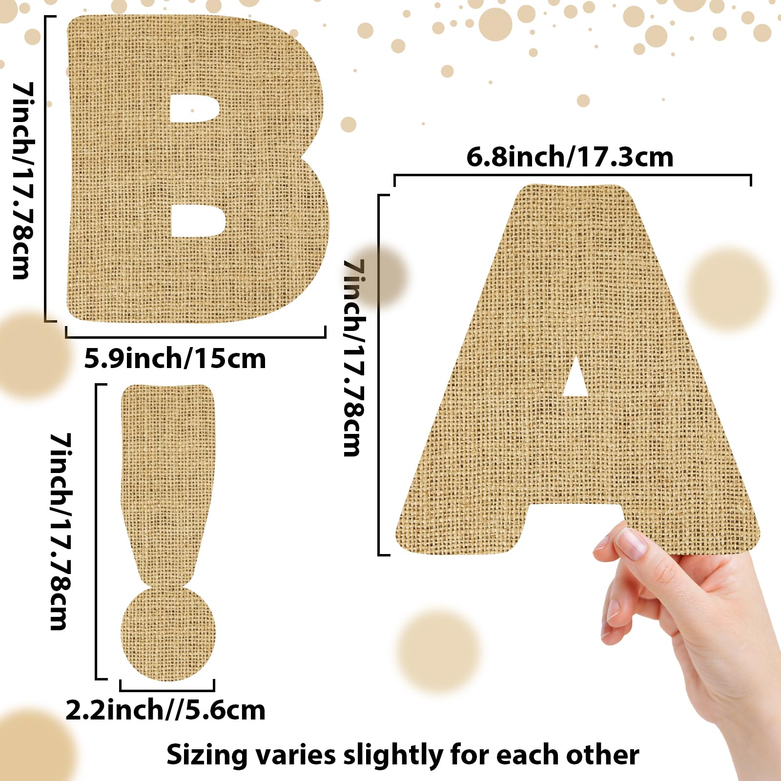 Snapklik.com : 150 PCS Large 6" Font Bulletin Board Letters And ...