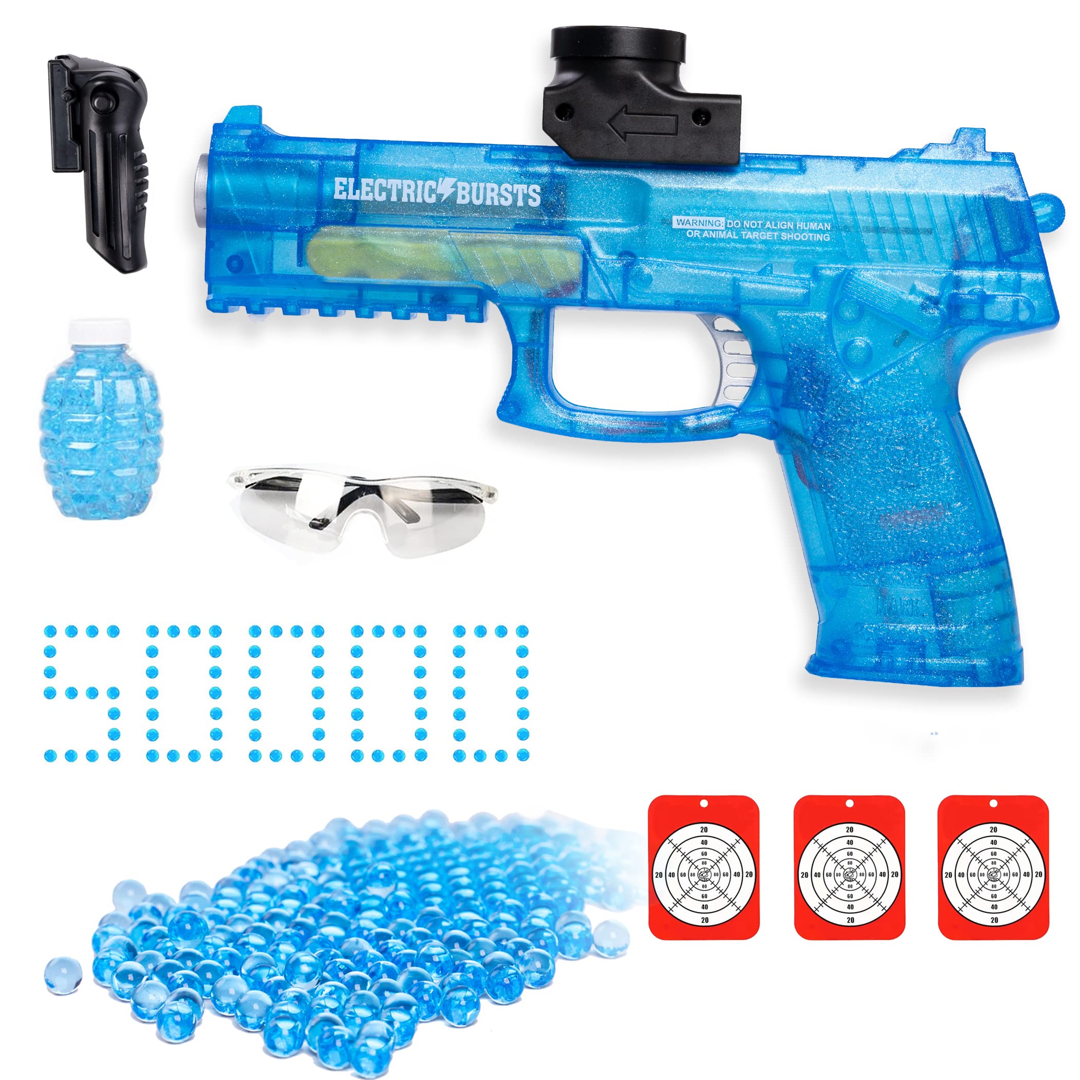 Gel Ball Blaster Pistol G Pistol Edition Blue Splat Ball | Desertcart ...