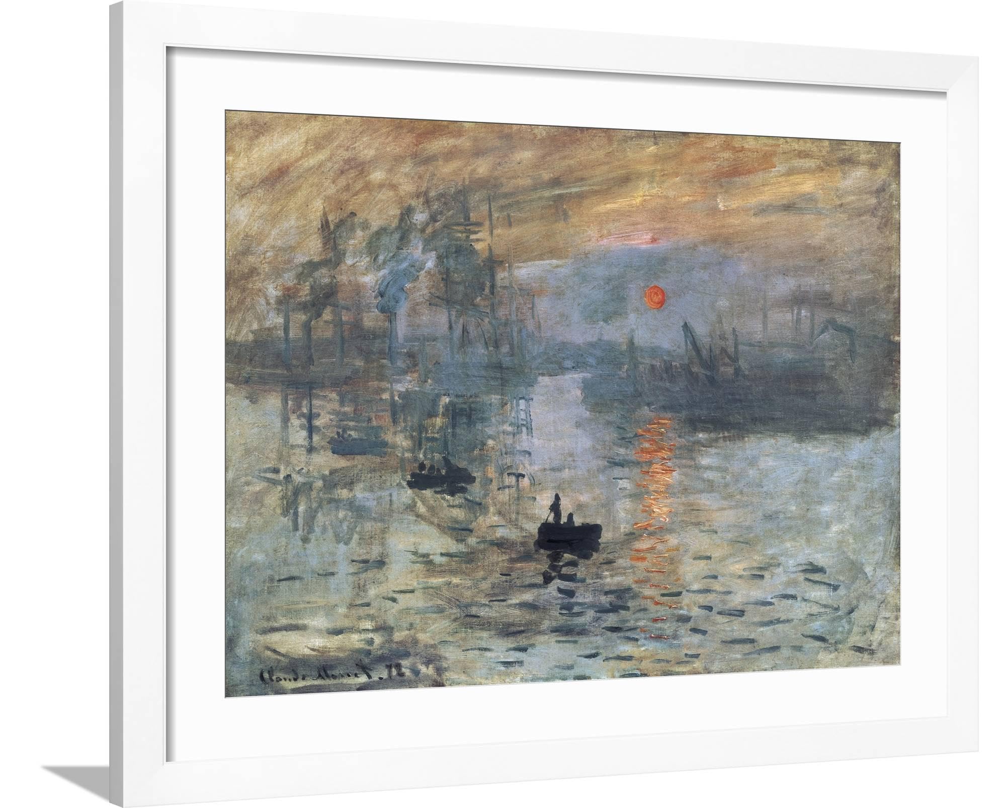 Impresionismo Monet Amanecer Un Día Como Hoy 14 De Noviembre De 1840