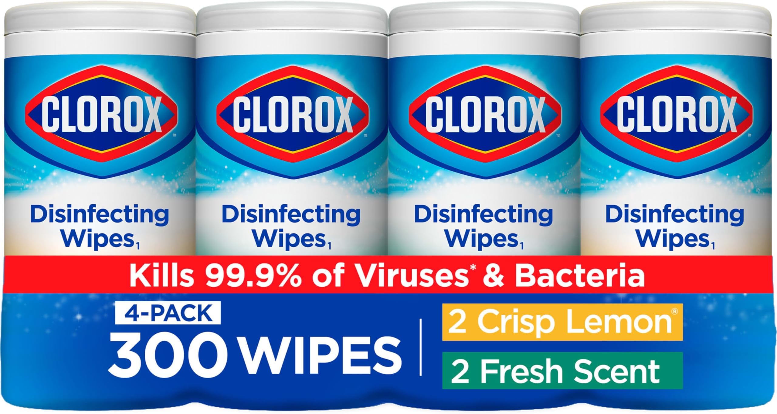 Amazon.com: Clorox Disinfecting Wipes Value Pack, Bleach Free Cleaning ...