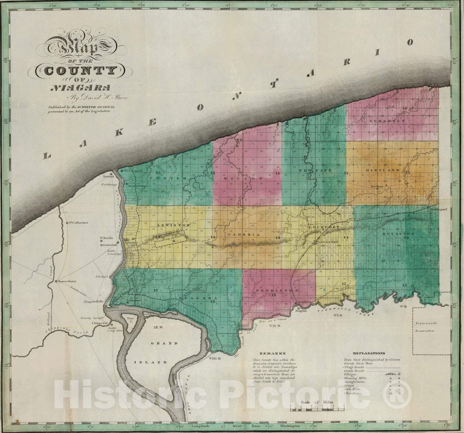Niagera County Map
