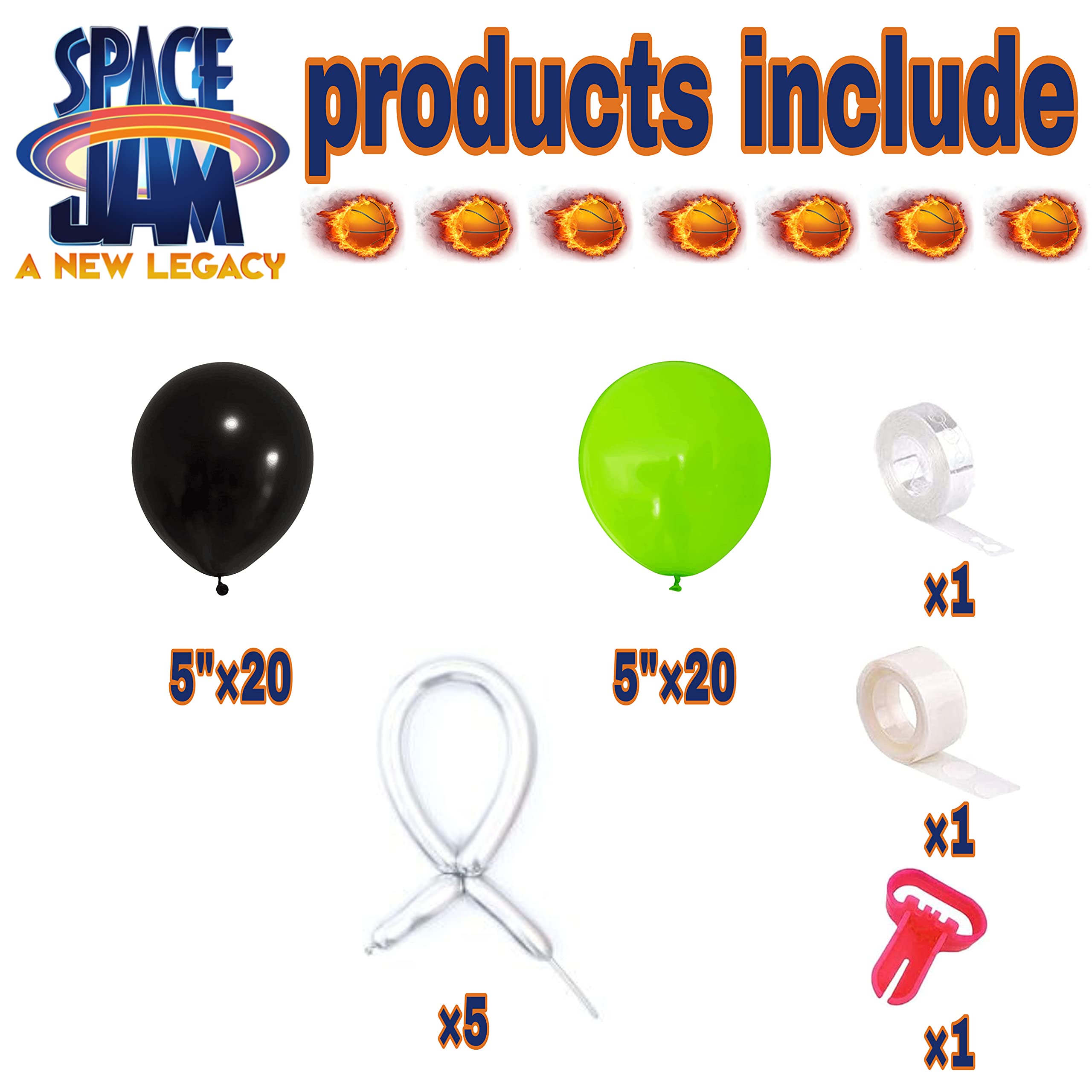 Space jam Theme Party Decorat...B09C32HTXG | Encarguelo.com