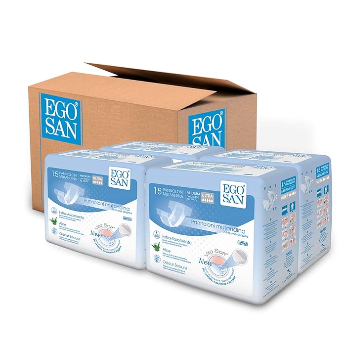 Buy EGOSAN Ultra Incontinence Disposable Adult Diaper Brief Maximum ...