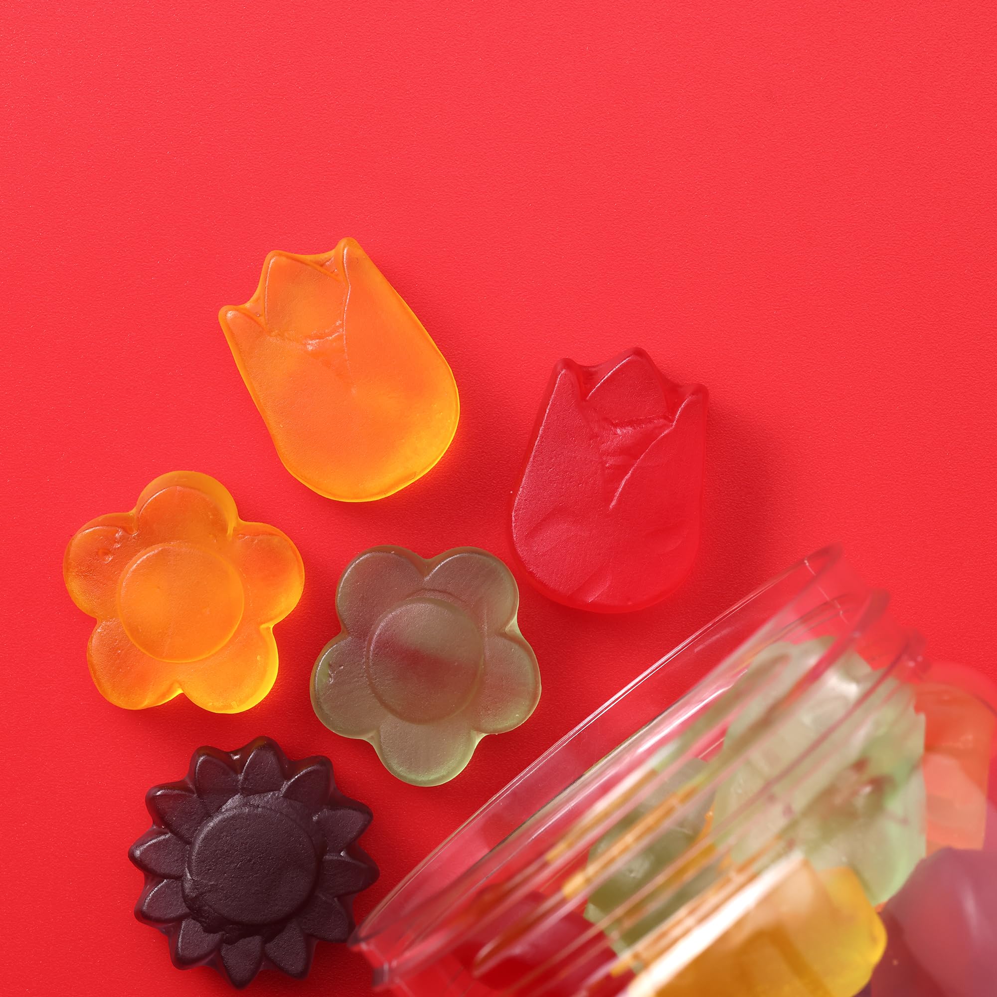 Gummy Flowers Valentine's Day Candy Bouquet Recipe Make Life Lovely