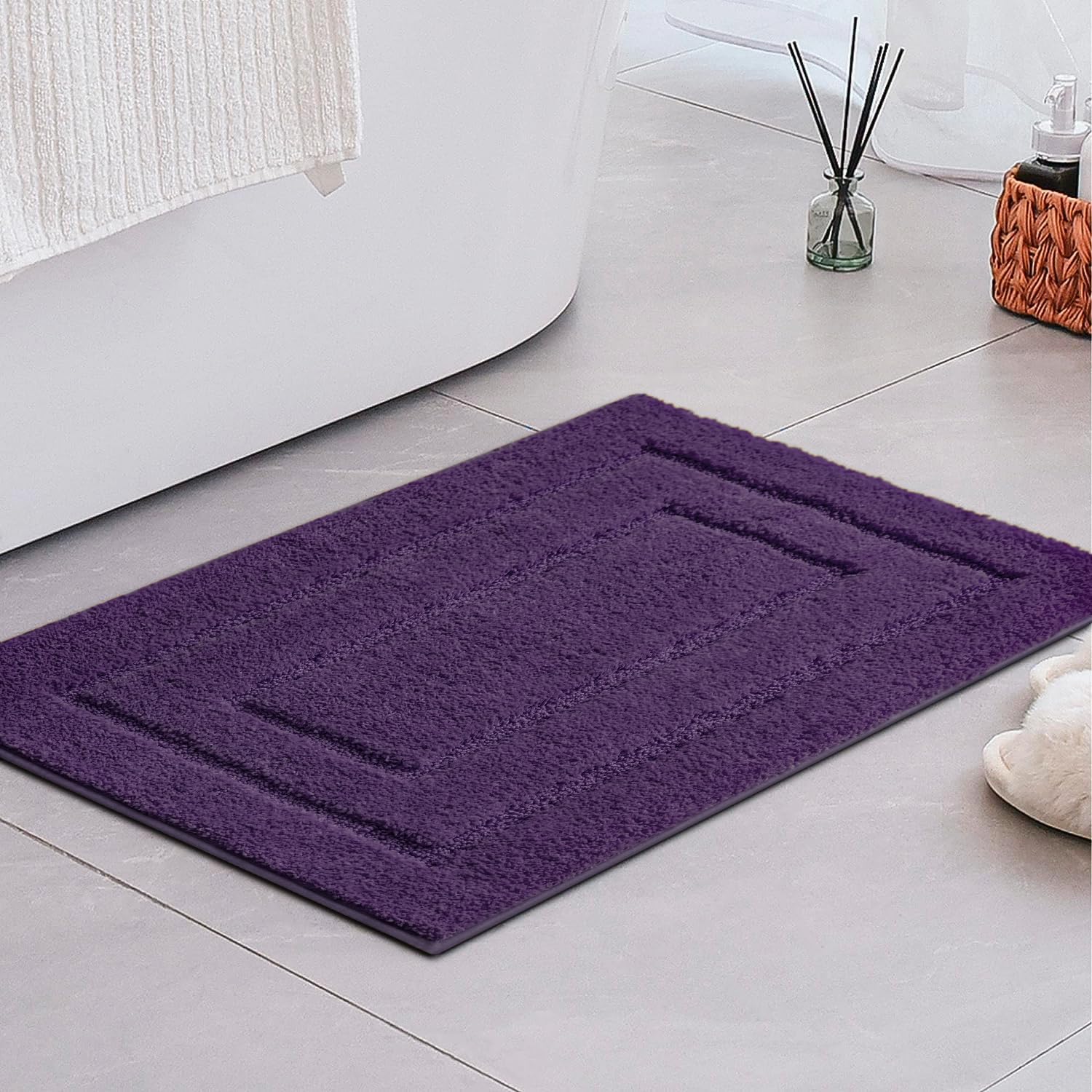 Amazon.com: GRANNY SAYS Bathroom Rugs Non Slip Washable, Soft Bath Mats ...