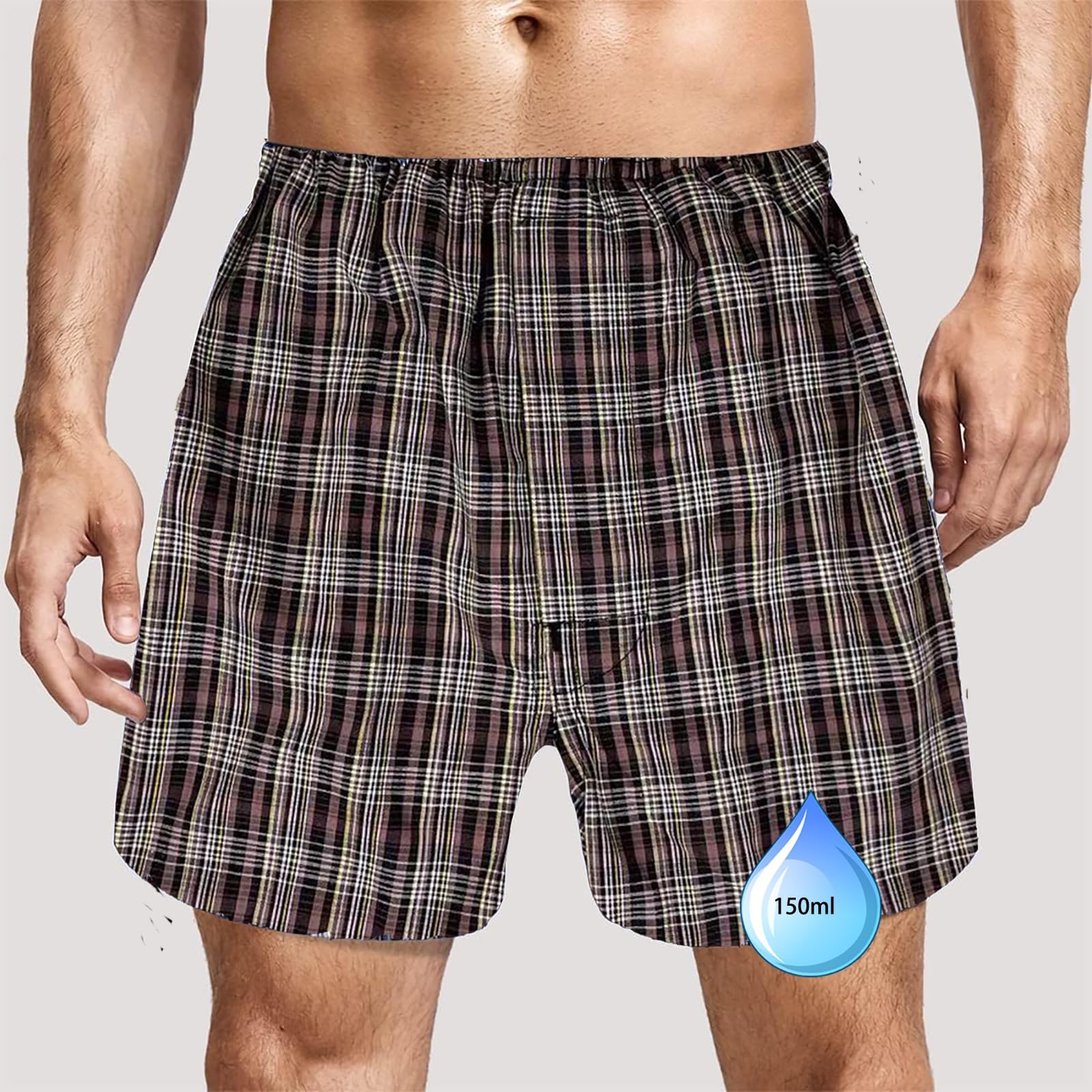 Amazon.com: WAXJJDW Incontinence Underwear for Men, Washable Urinary ...