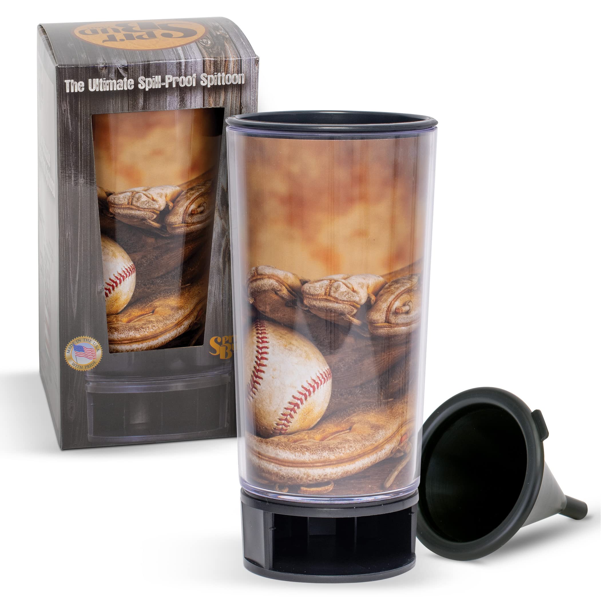 Amazon.com: Baseball #5 by Spit Bud - The Ultimate Spittoon for Chew ...