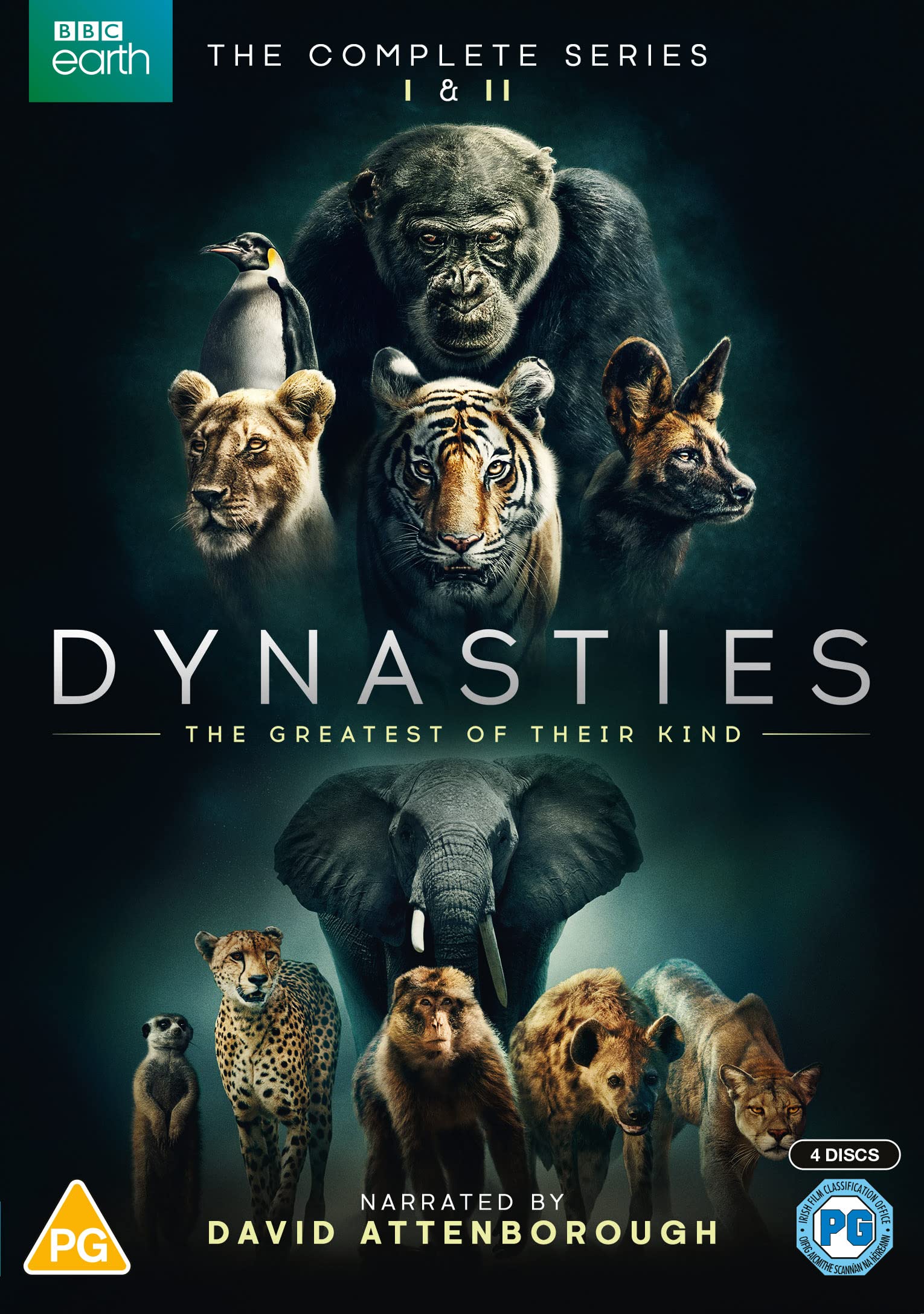 Dynasties I & II [DVD]: Amazon.co.uk: Sir David Attenborough: DVD & Blu-ray