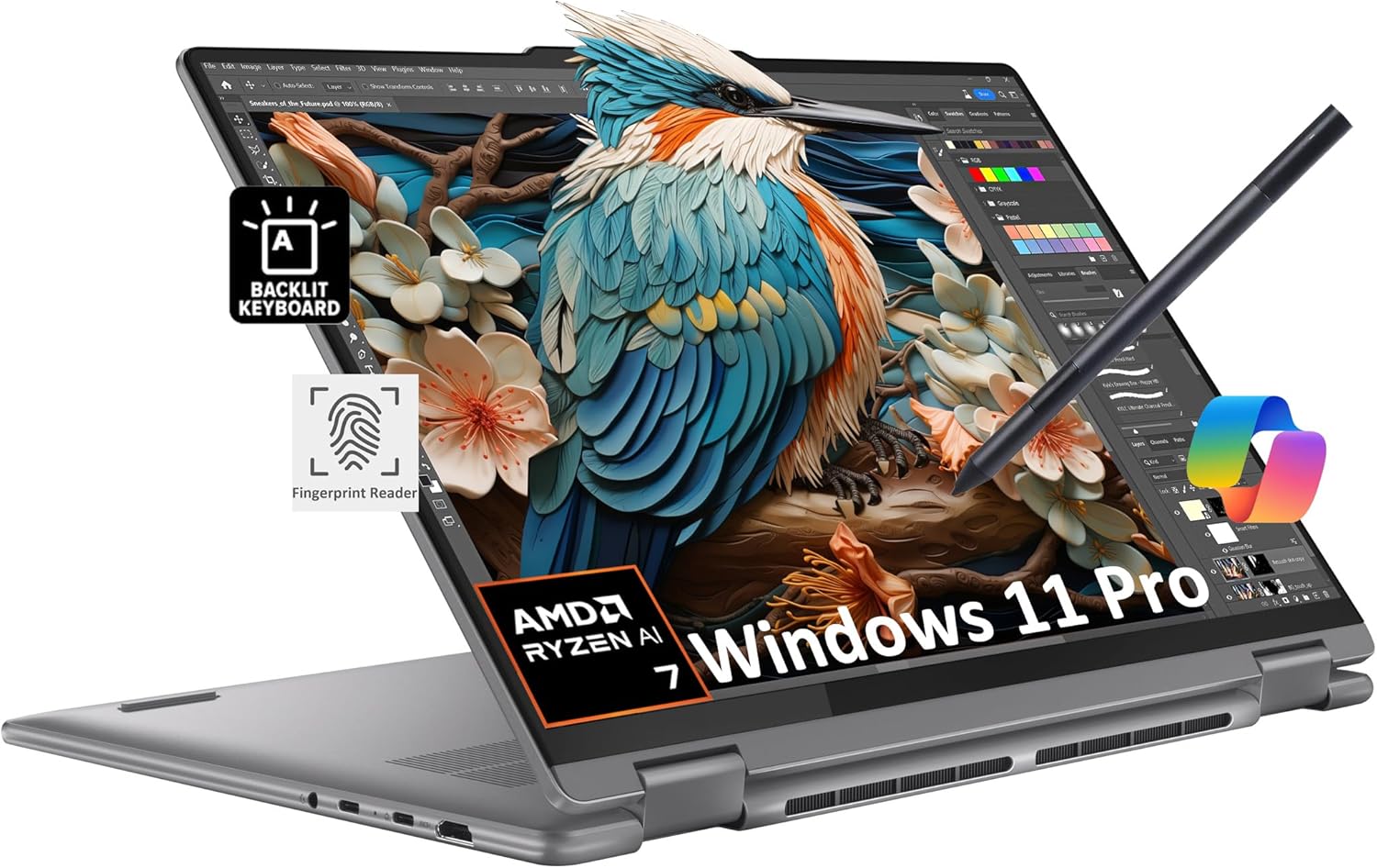 ist computers Lenovo Yoga 7 7i 2-in-1 Laptop (16'' FHD+ Touchscreen ...