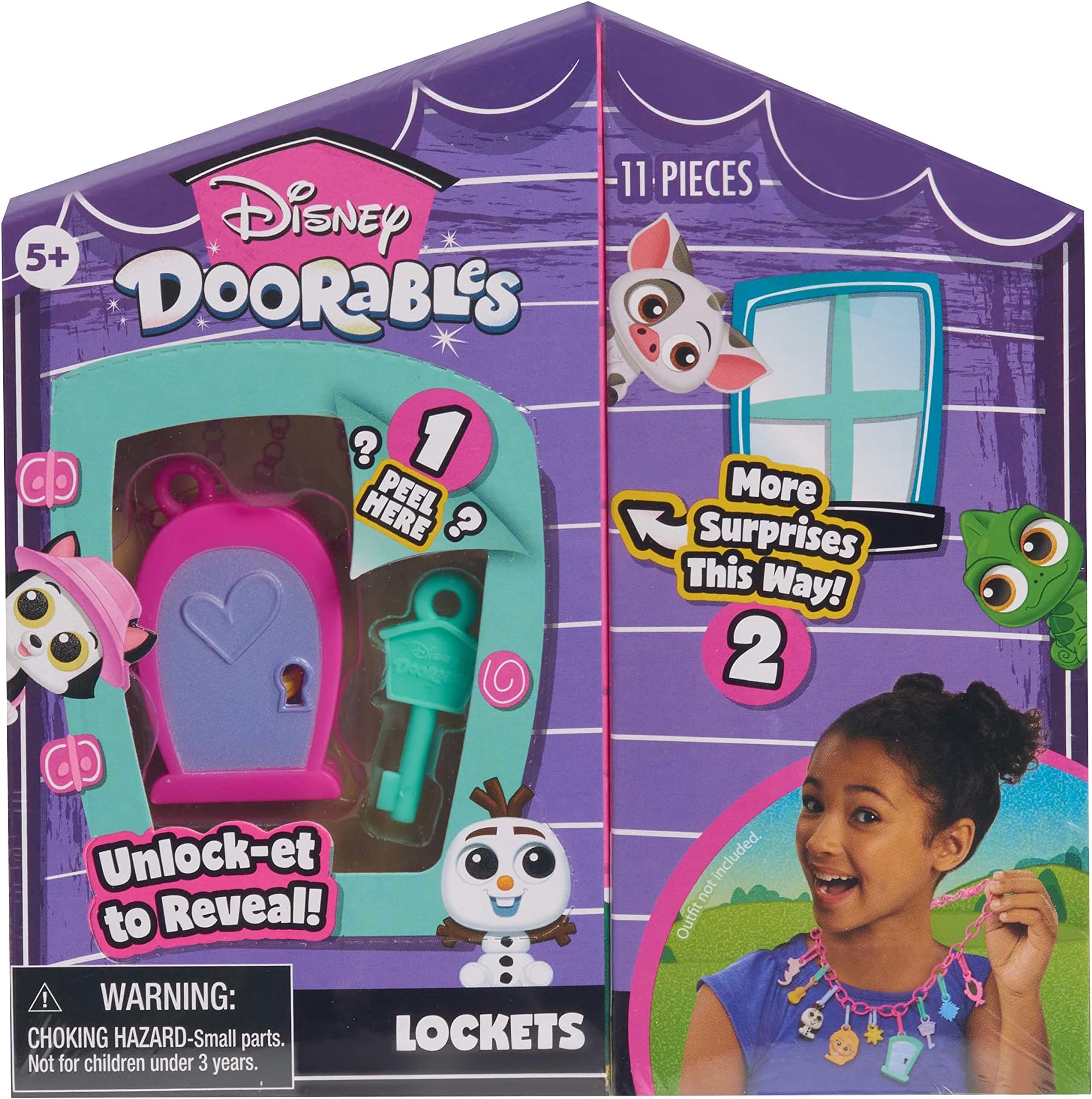 Disney Doorables Movie Moments Series 3 Figures, 2 Exclusive 1.5-inch ...