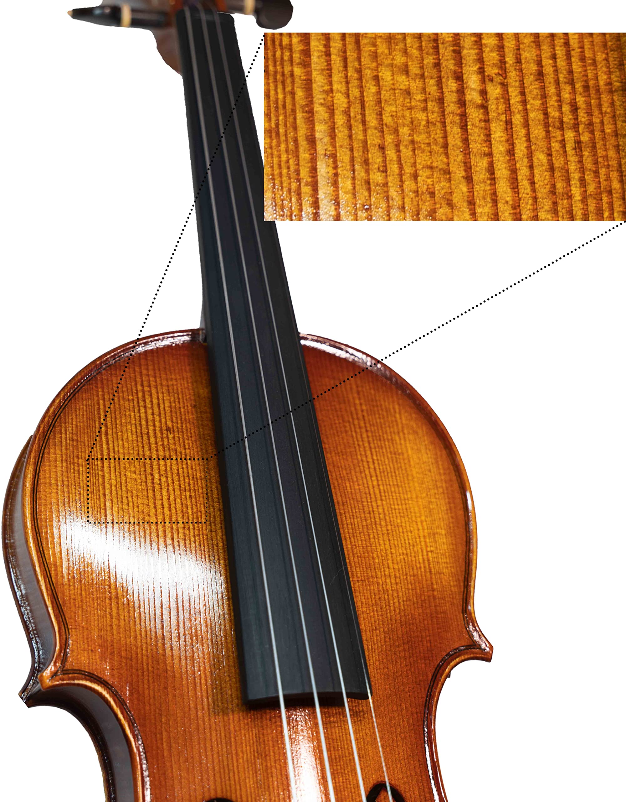 Sabomenia 4/4 Solid Maple Wood Handmade Violin Dreamer D10 ?Hand ...