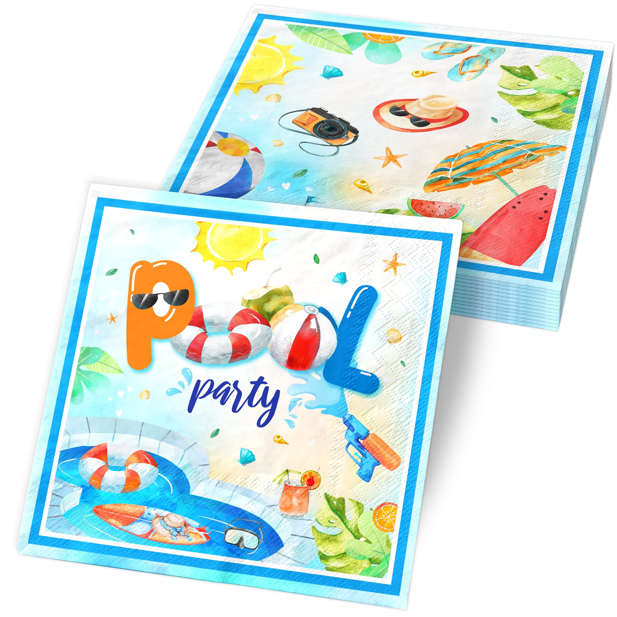 Snapklik.com : Pool Party-napkins 40Pcs
