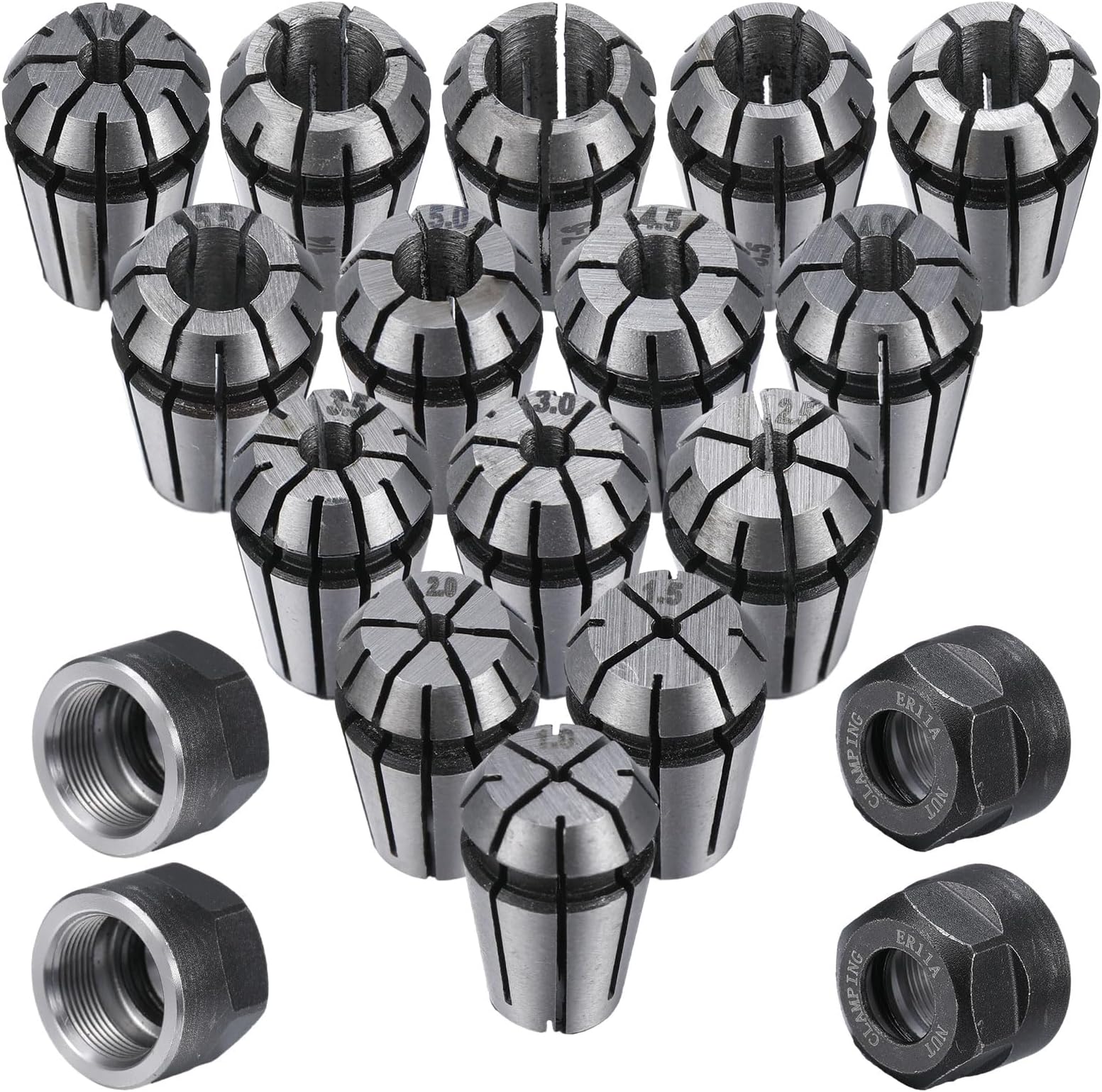 ER11 Collet Chuck 1/4in for CNC Milling Chuck Lathe Tool Holder ...