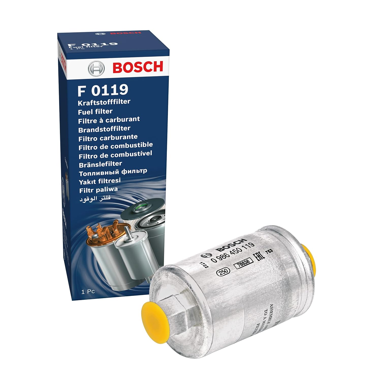 Bosch 71064 Fuel Filter Bosch Gasoline Fuel Filter : Amazon.in: Car ...