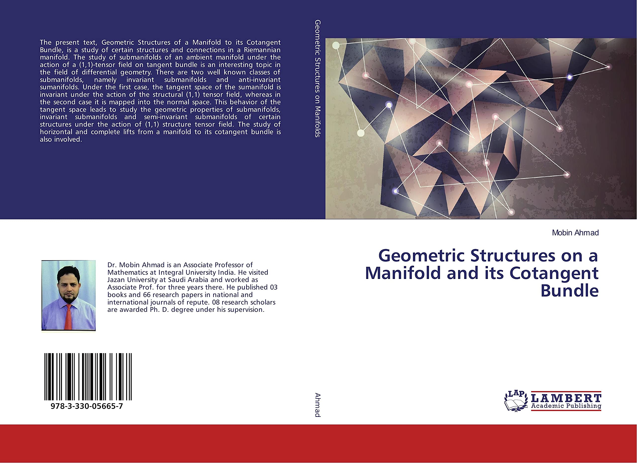 Geometric Structures on a Manifold and its Cotangent Bundle: Ahmad ...