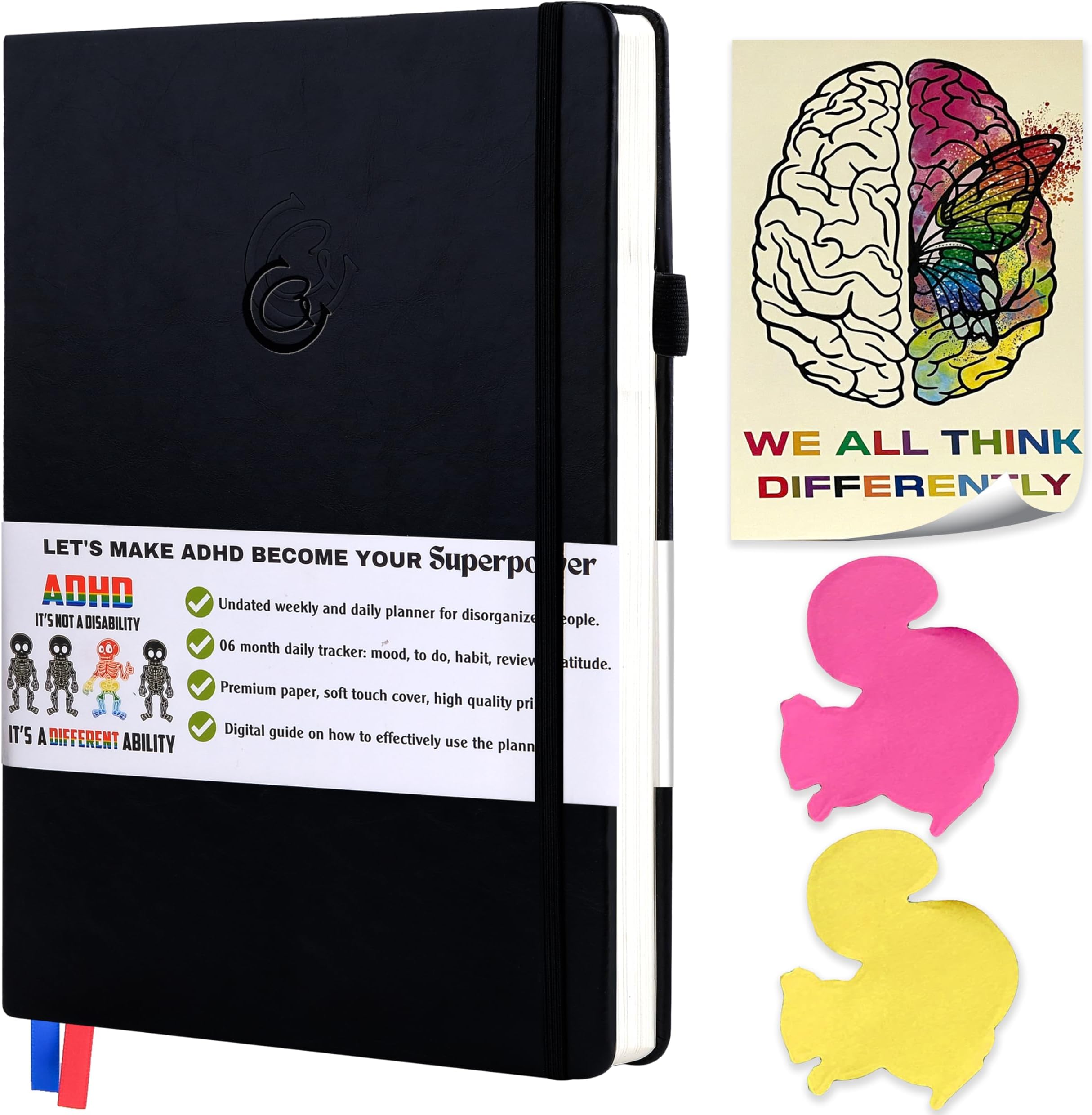 Amazon.com : ADHD Planner for Adults: Focus Planner For Productivity ...