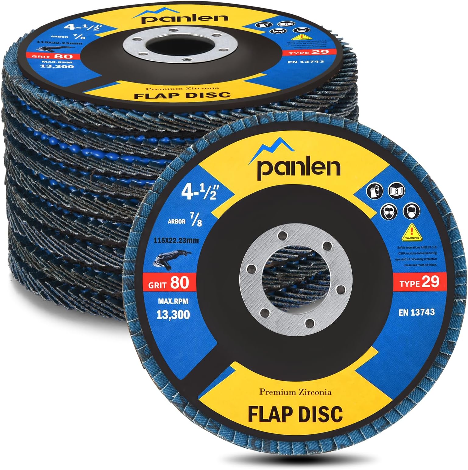 Grinding Discs s 4 1/2 For Angle Grinder Angle Grinder Sanding Disc ...