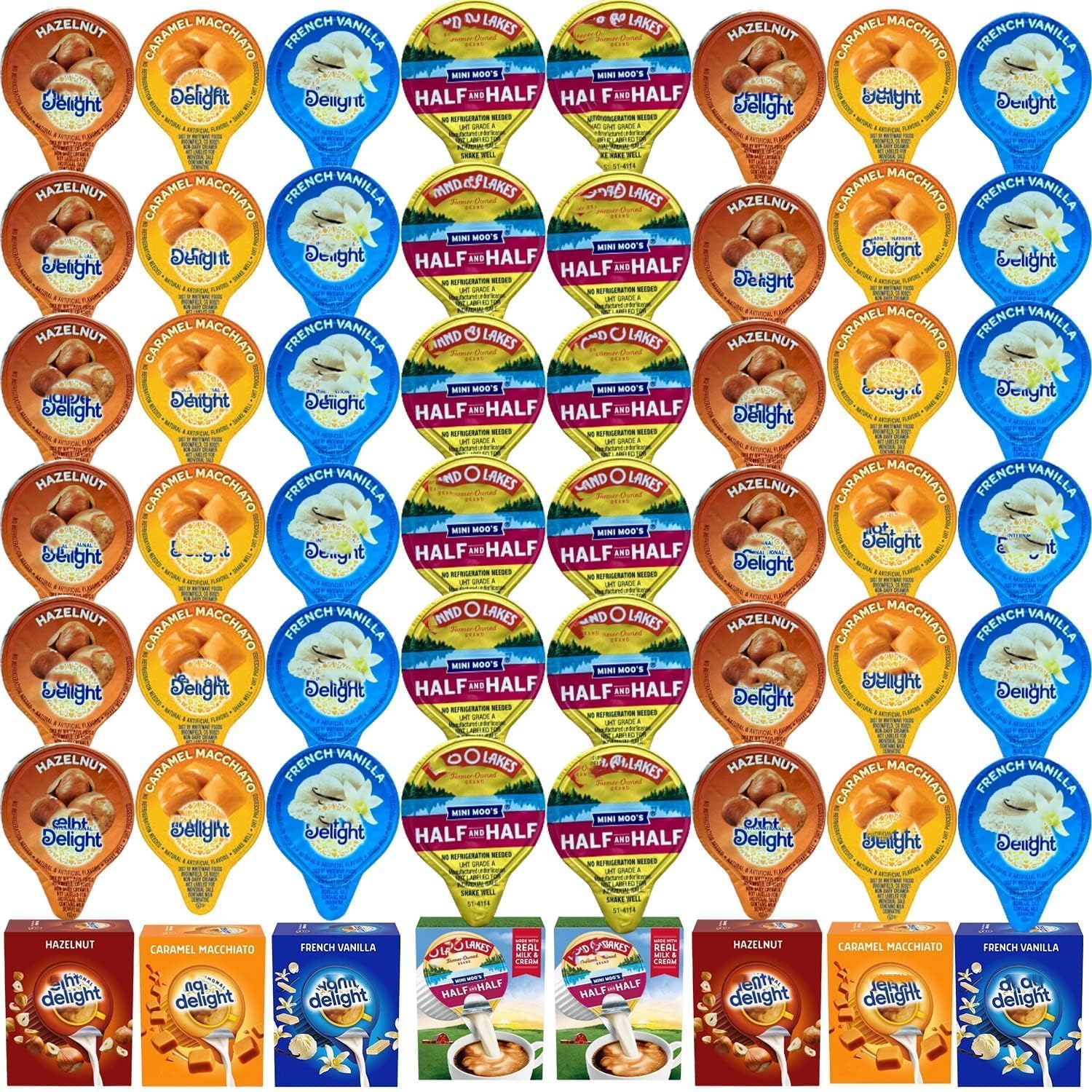 Amazon.com: Coffee Creamer Singles Variety Pack Packaged by Bools ...